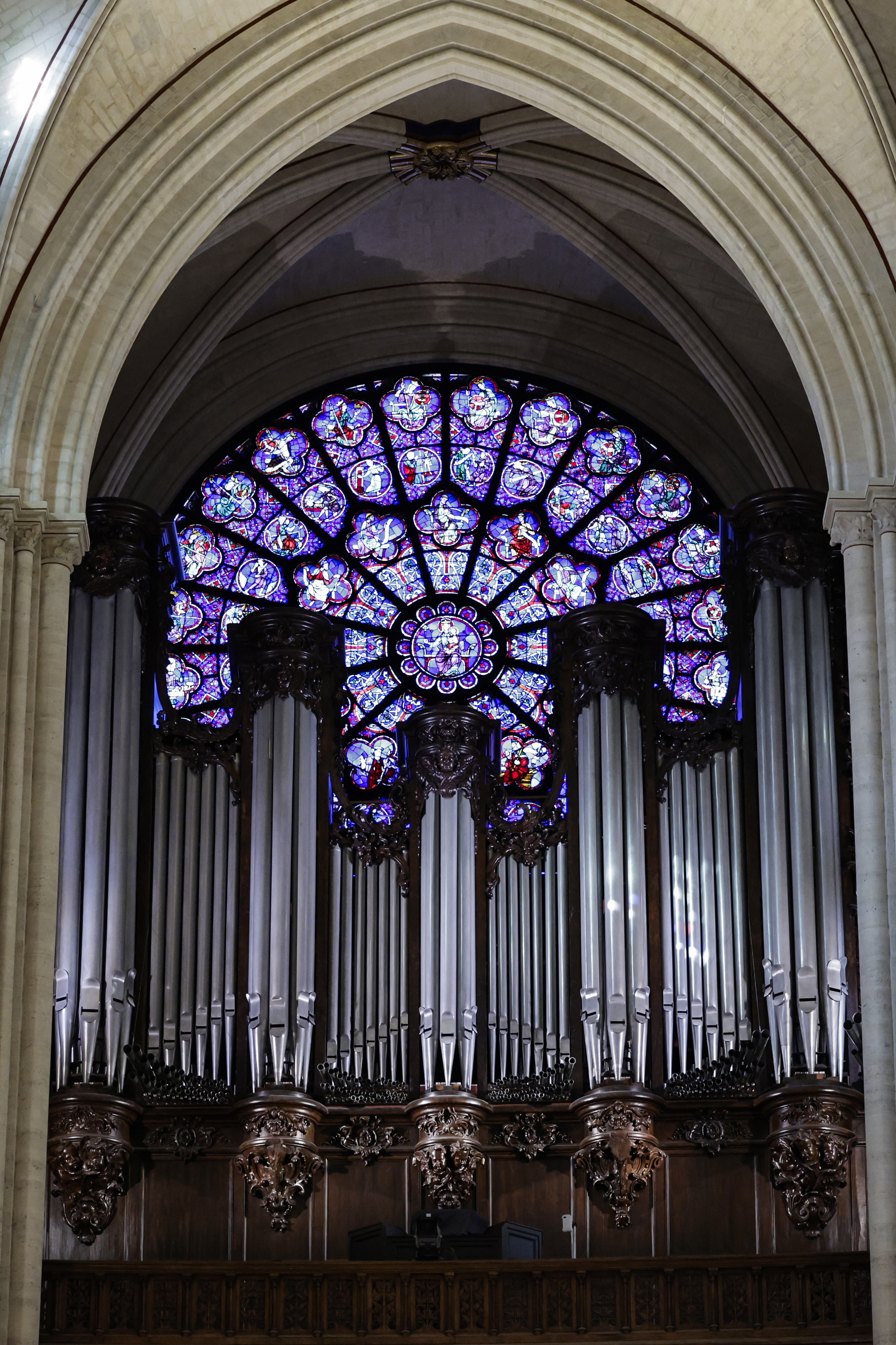 Notre Dame Cathedral Rose Window