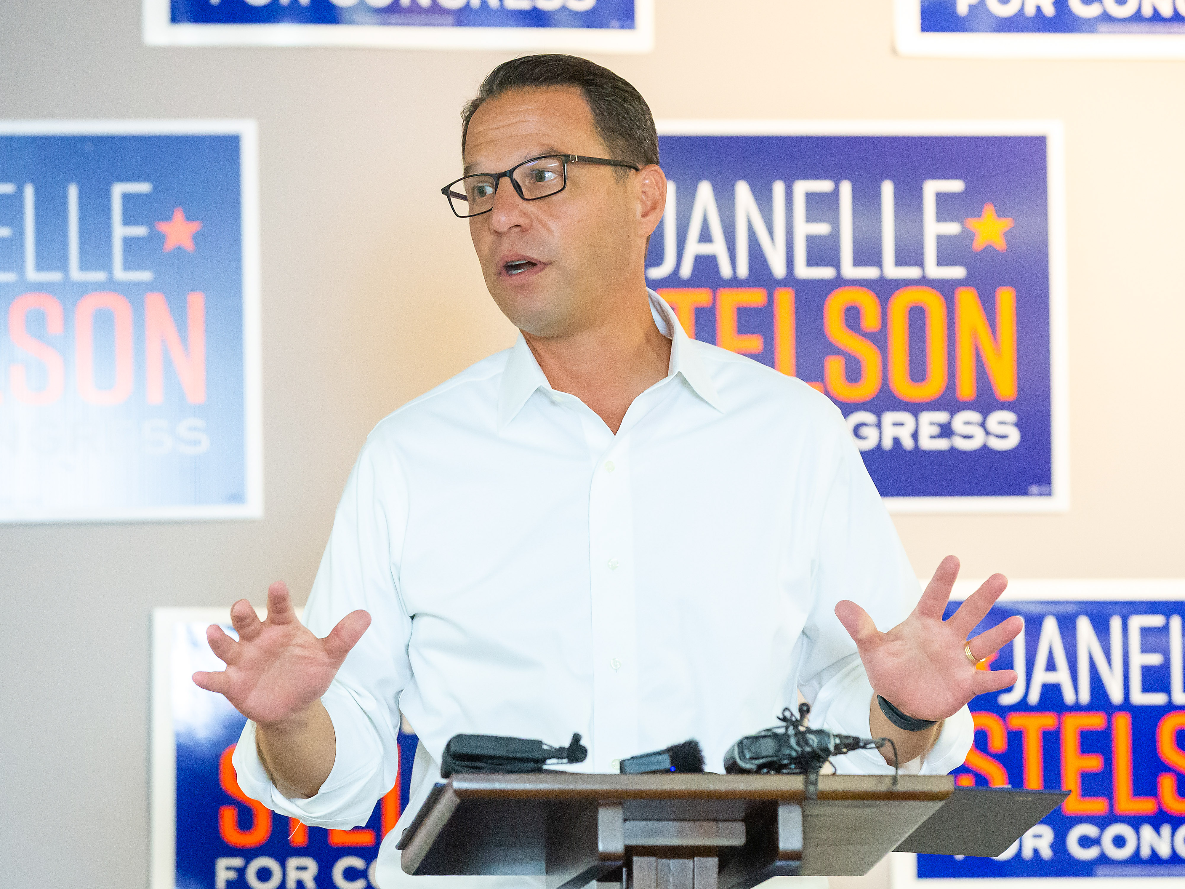 Governor Shapiro speaks at Janelle Stelson campaign event - pennlive.com