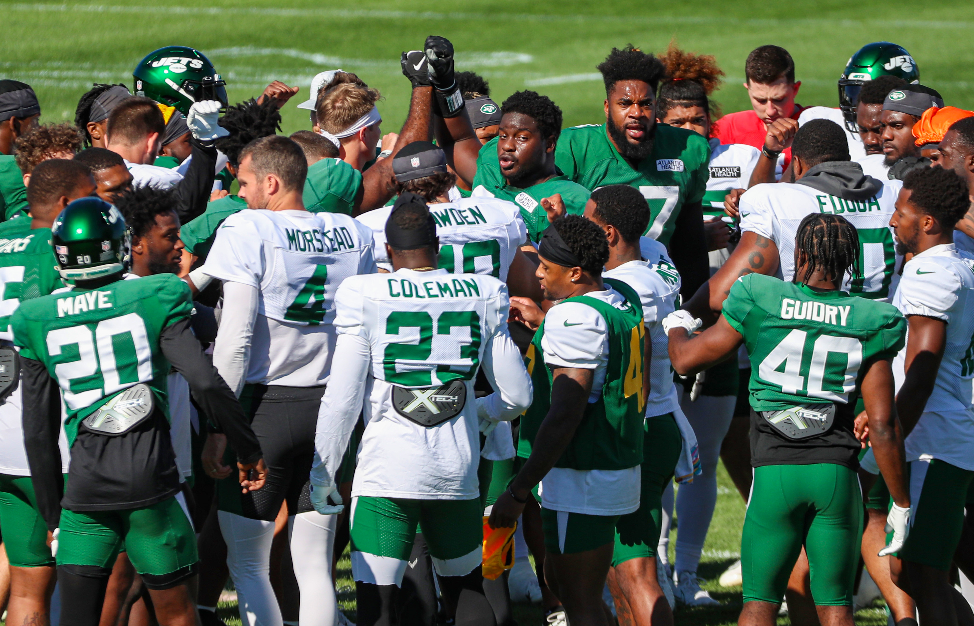Jets practice before Patriots game - nj.com