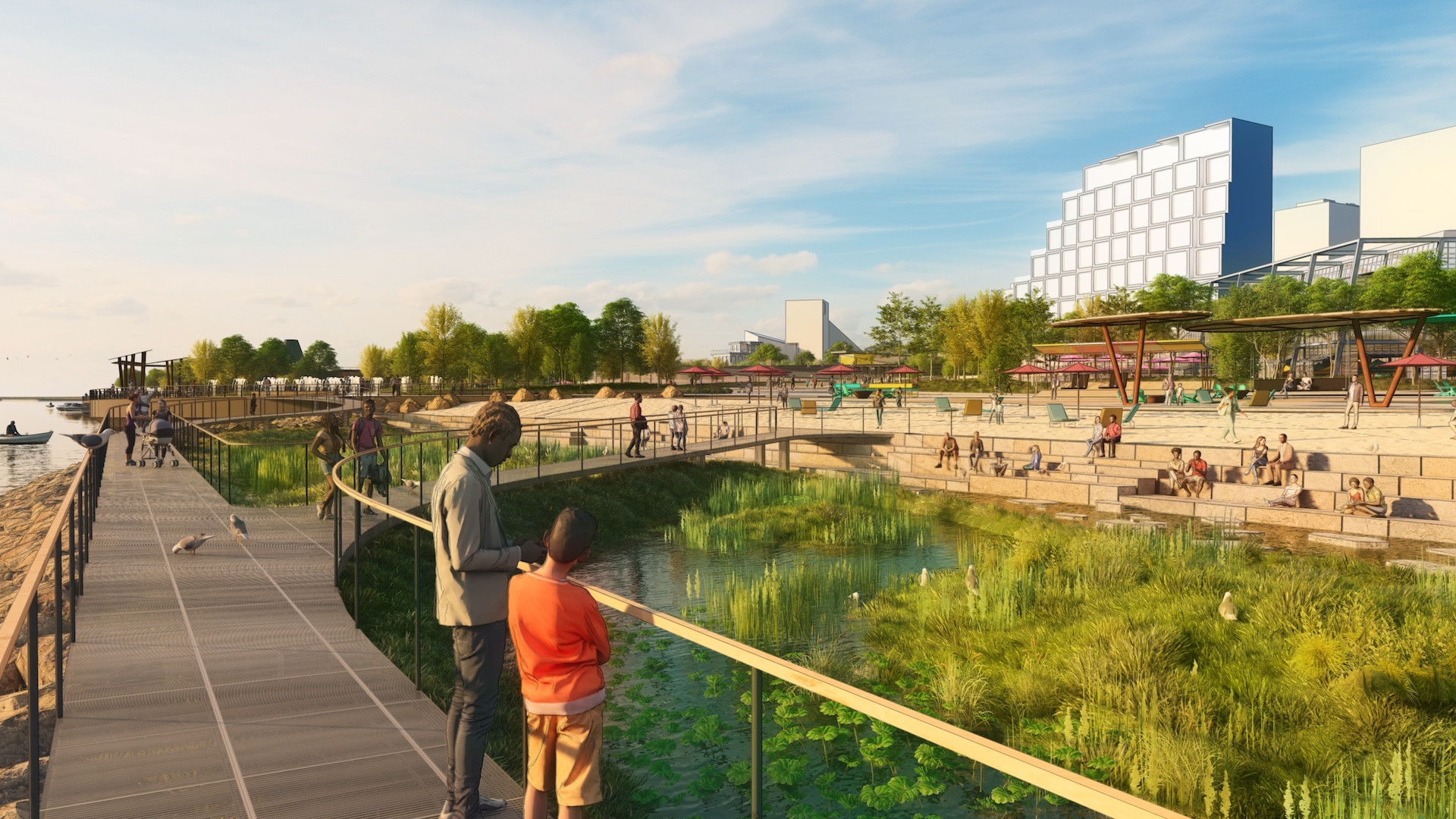 Latest plans for downtown Cleveland lakefront at 60% completion ...