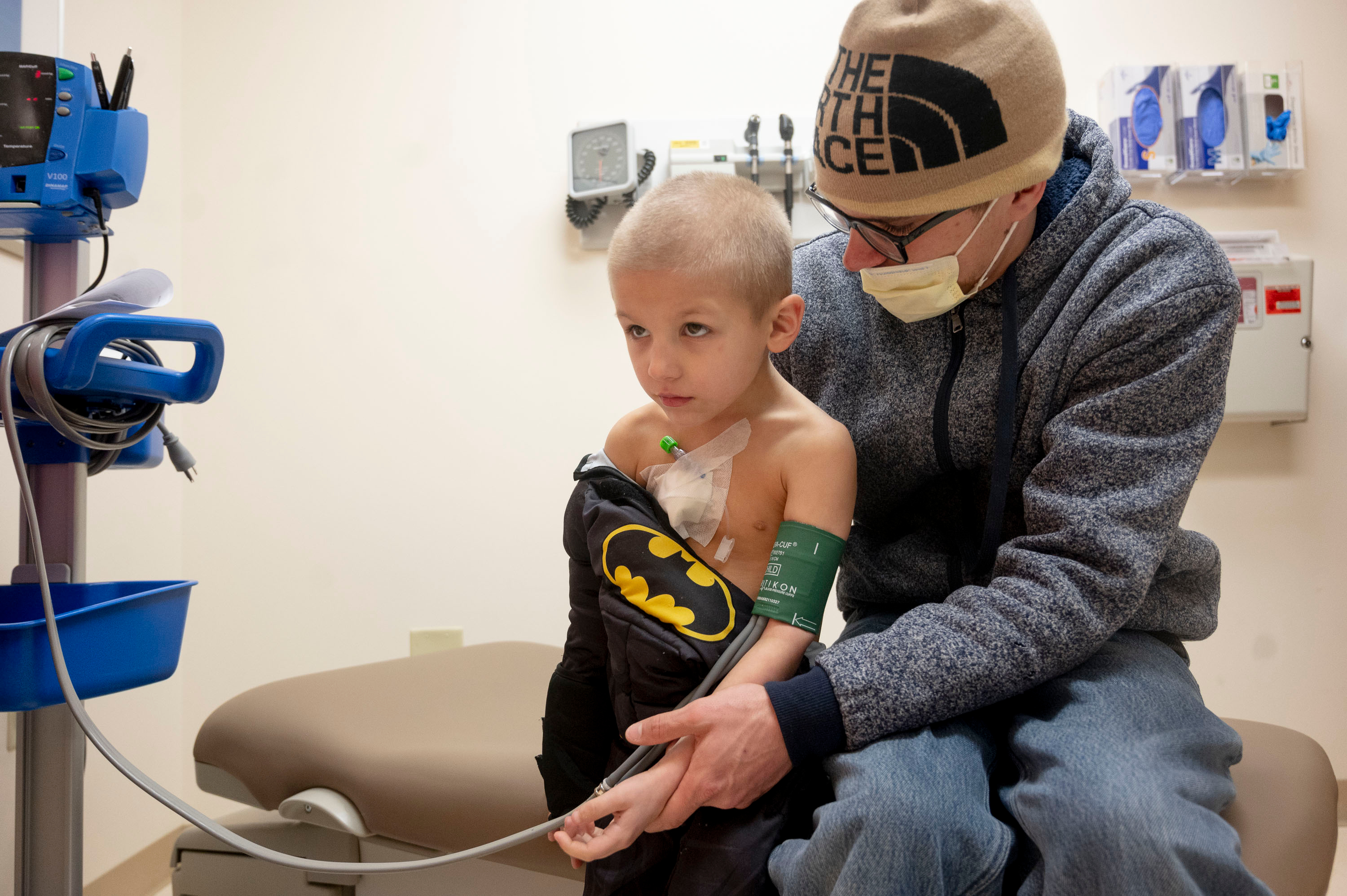 5-year-old Grayson Johnson brings superhero outfits, enthusiasm to C.S ...