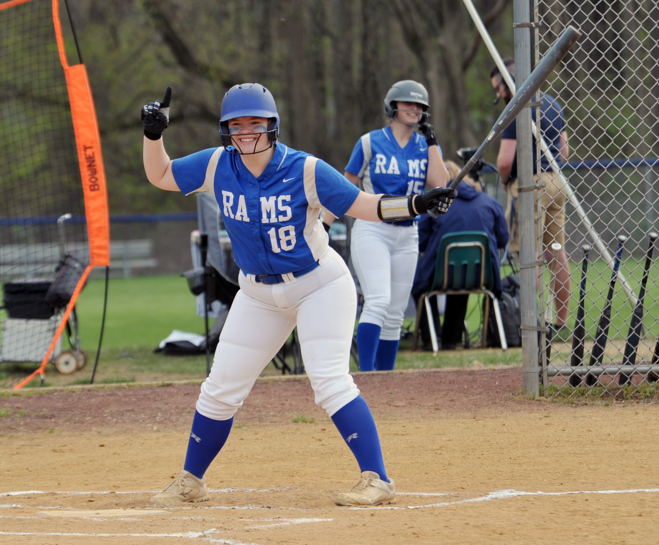 High School Softball Hightstown High School at Notre Dame High School ...