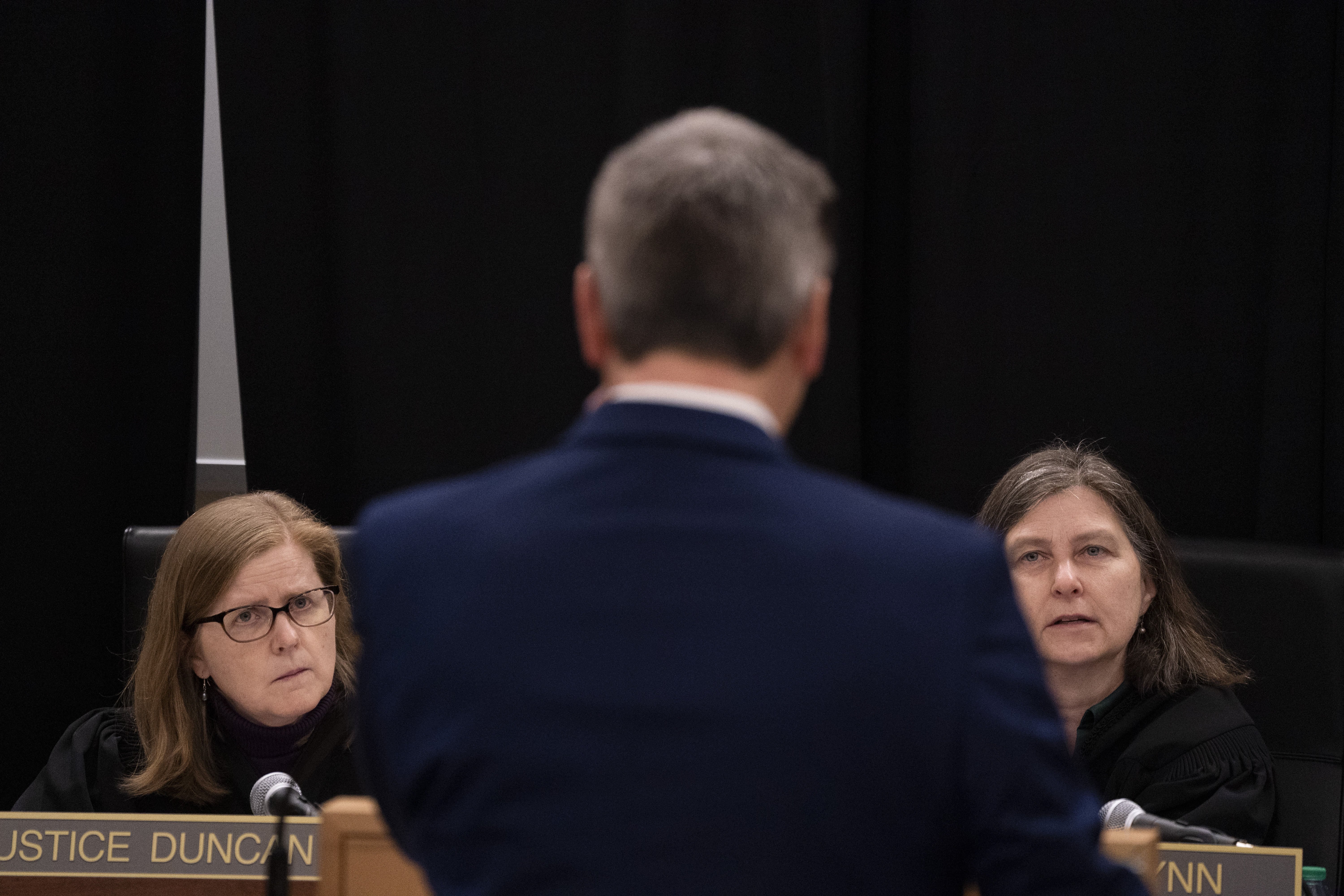 Oregon Supreme Court justices at Lewis & Clark Law School - oregonlive.com