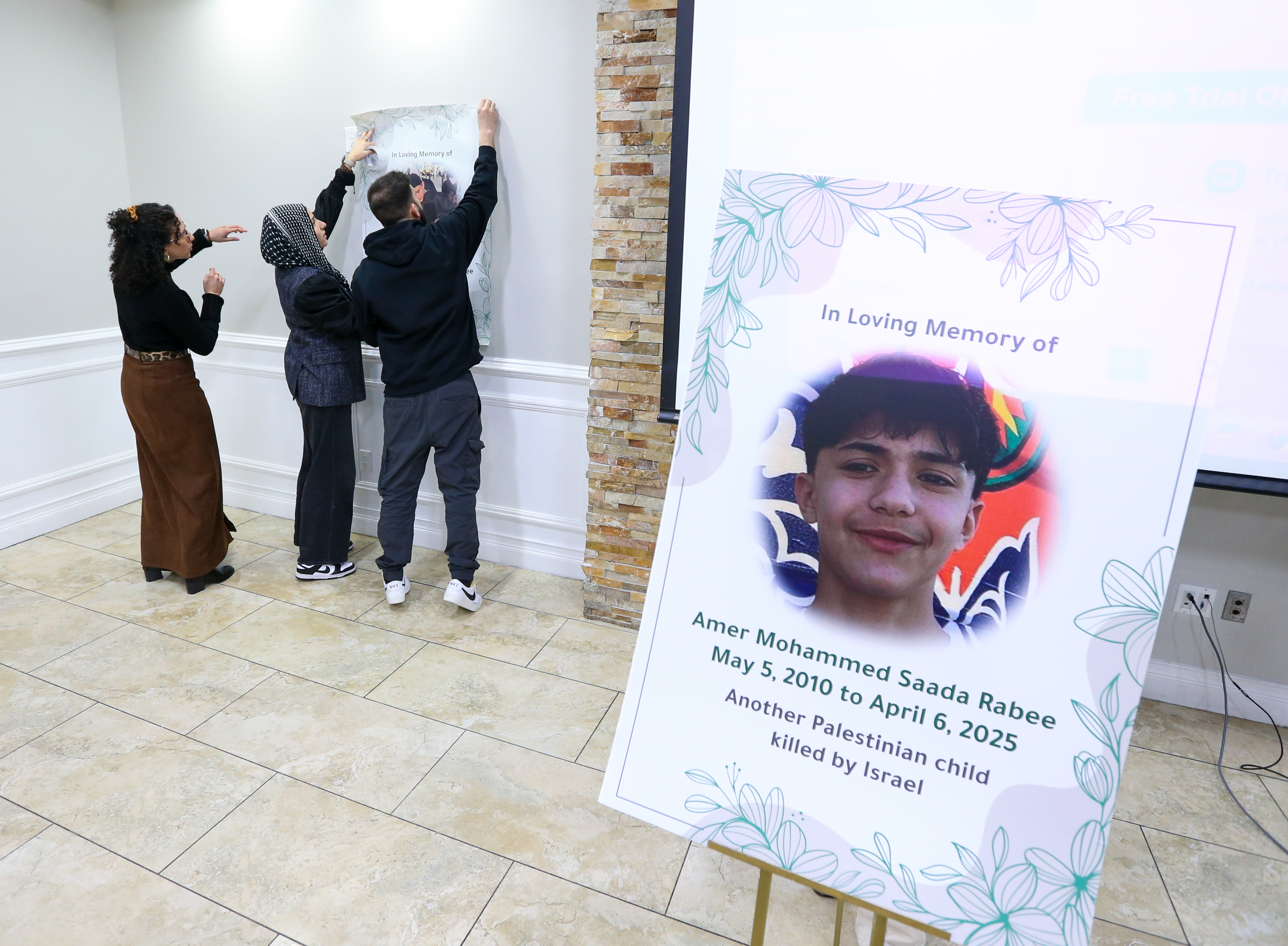 Press conference covering the killing of Amer Mohamad Saada Rabee - nj.com