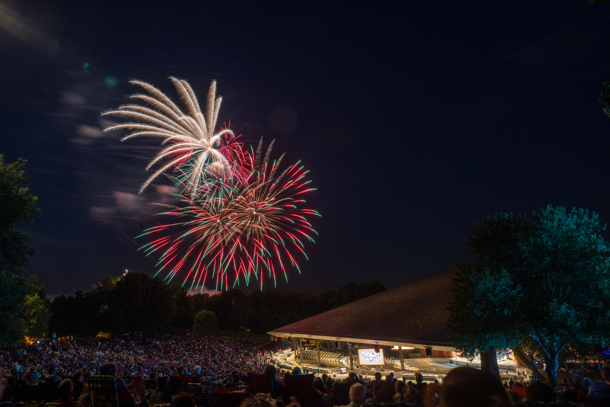 Music and fireworks light up the night at Blossom Music Center ...