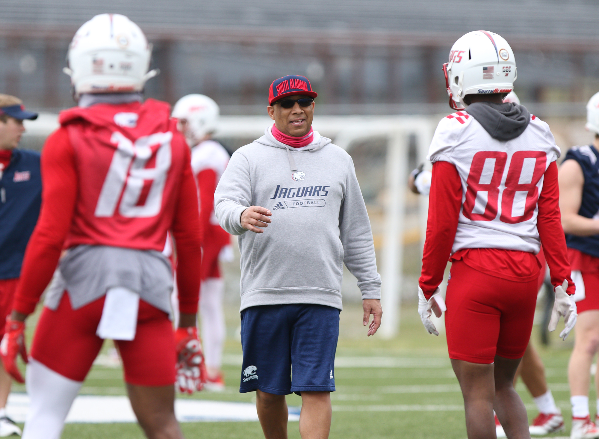 South Alabama football practice - al.com