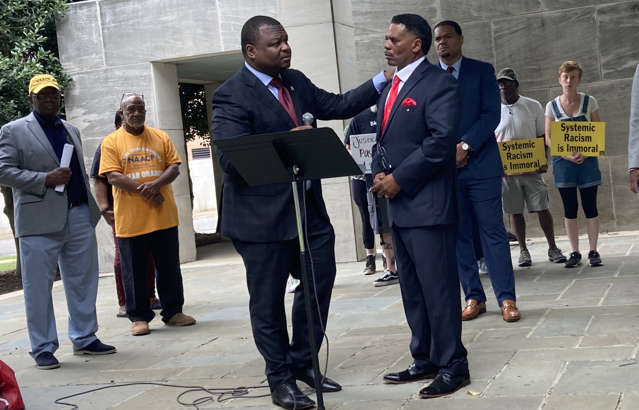 Rally and press conference for Alabama pastor Michael Jennings - al.com