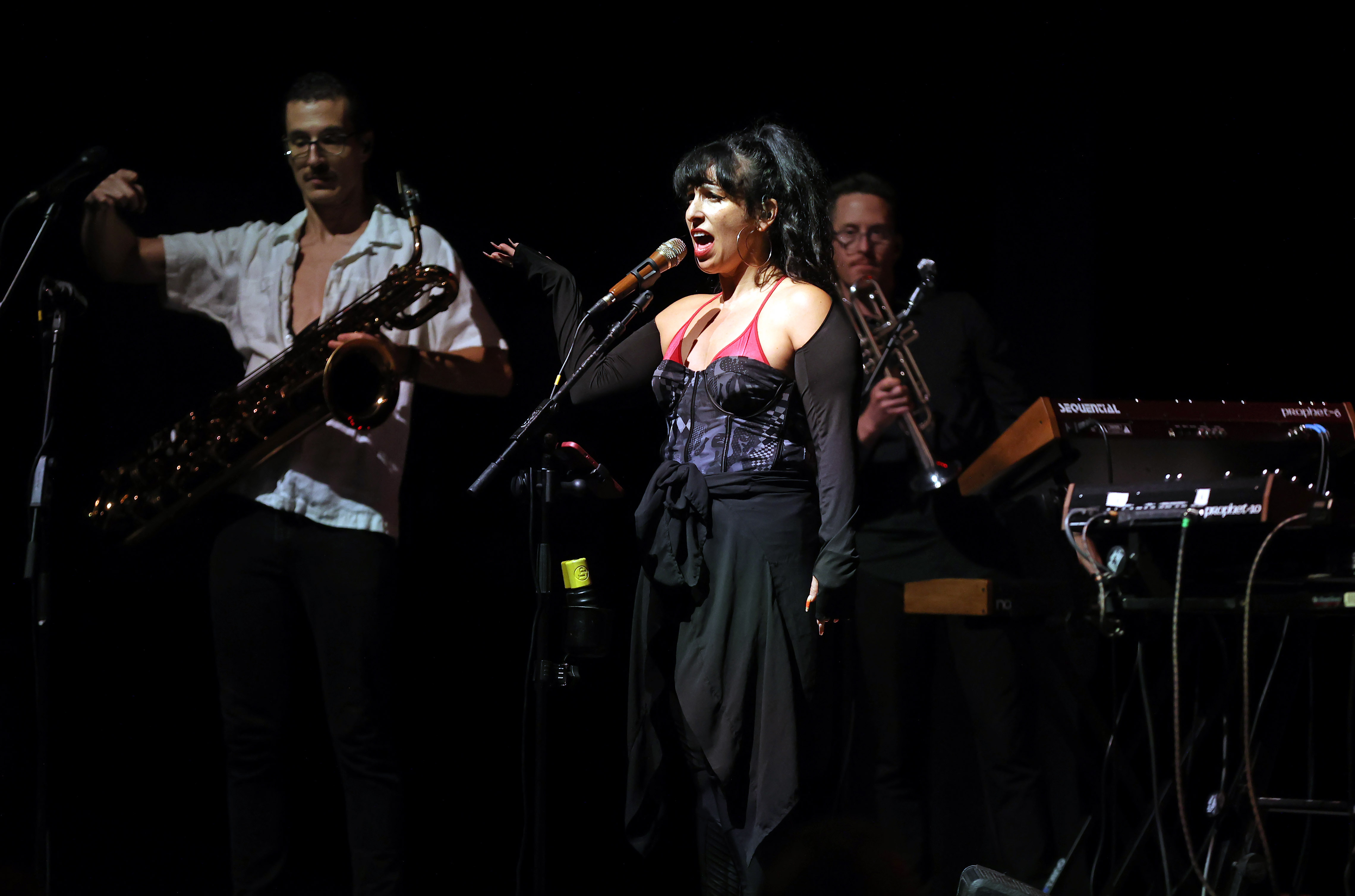 Jerry Harrison & Adrian Belew perform at the Agora, July 28, 2024 - cleveland.com