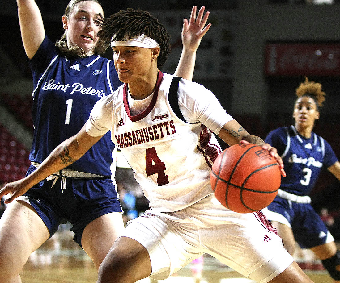UMass Women's Basketball vs Saint Peter's 11/6/23 - masslive.com