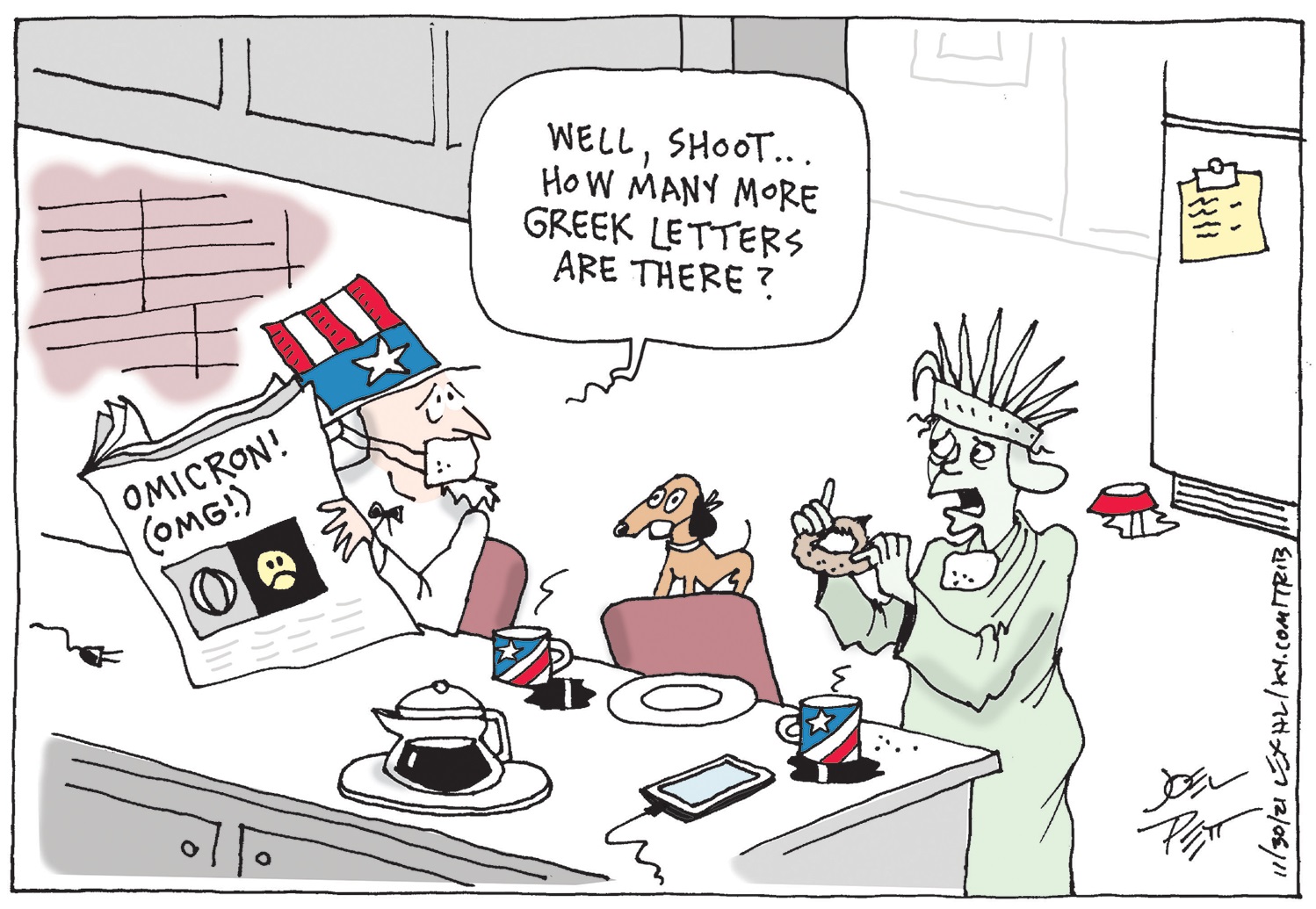 Editorial cartoons for Dec. 5, 2021 - cleveland.com