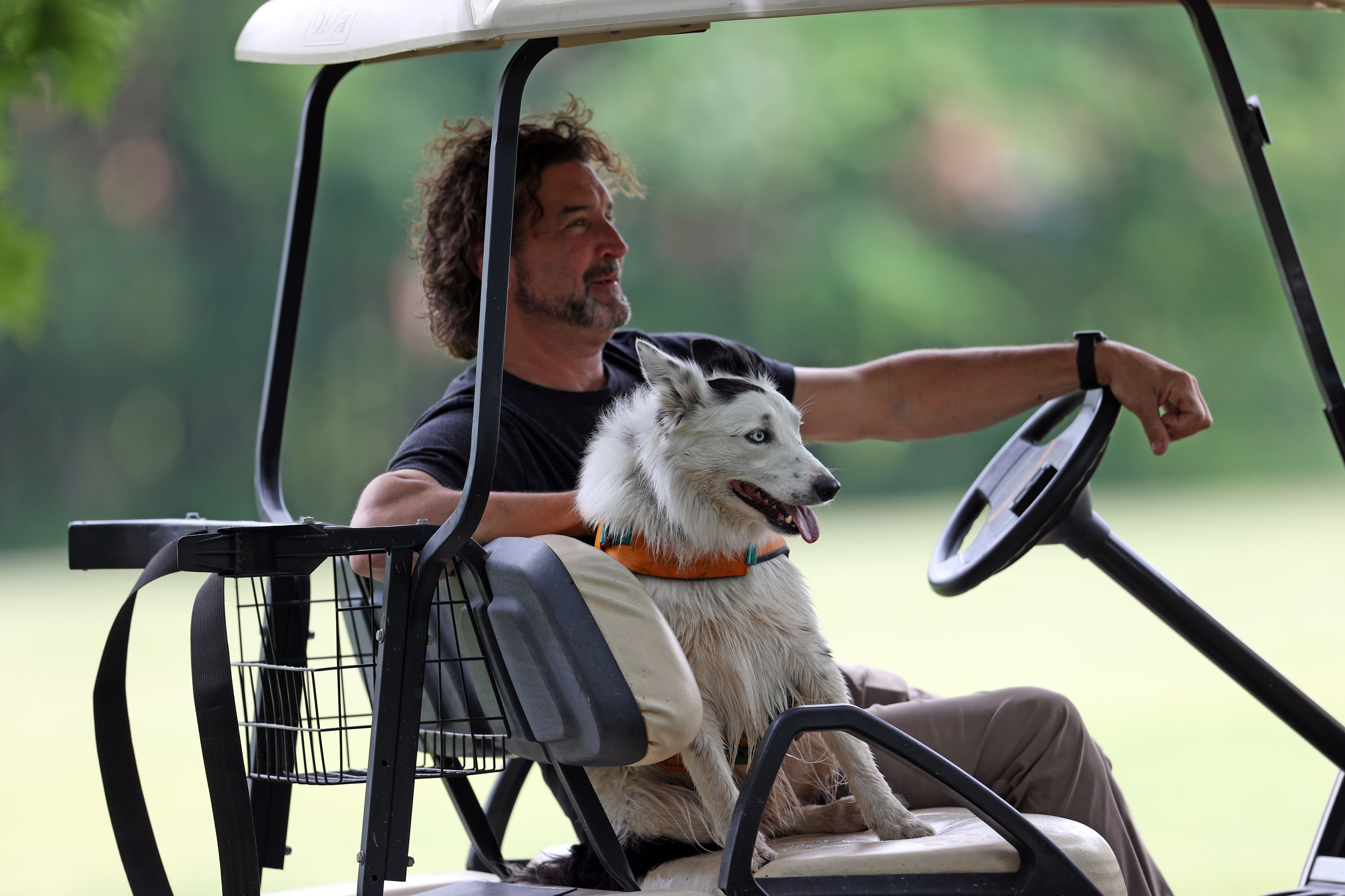 Geese Chasers clear out geese from area land，June 14，2023 - cleveland.com