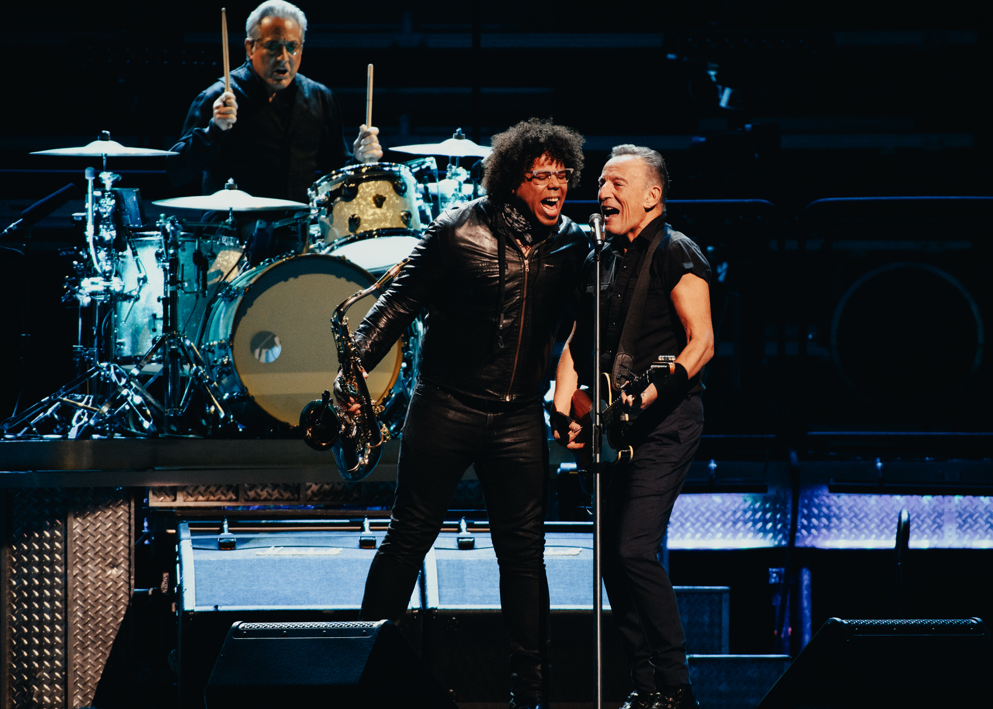 Bruce Springsteen at Little Caesars Arena in March 2023 - mlive.com