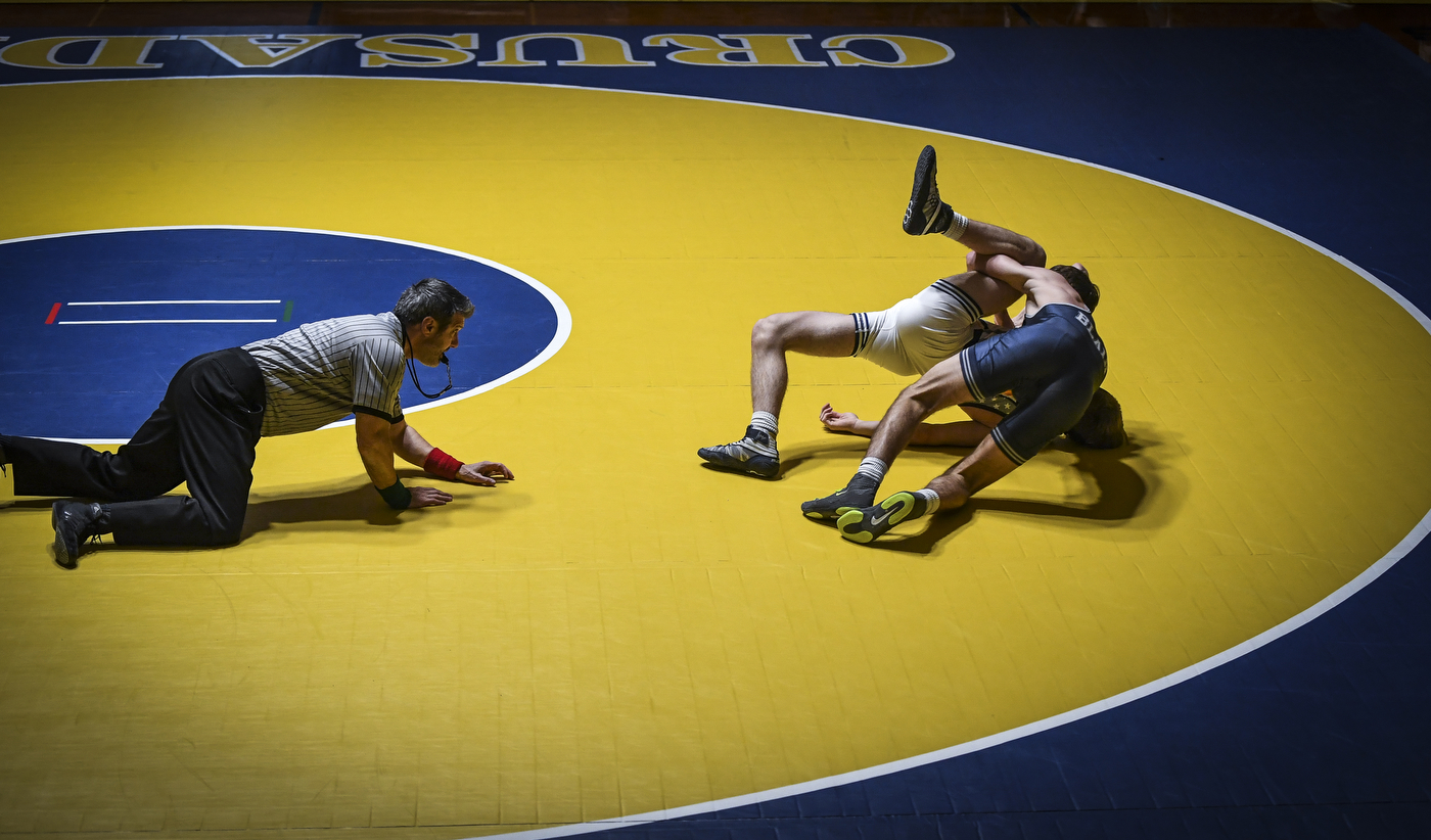 Notre Dame wrestling hosts Blair Academy on Jan 7, 2022 ...