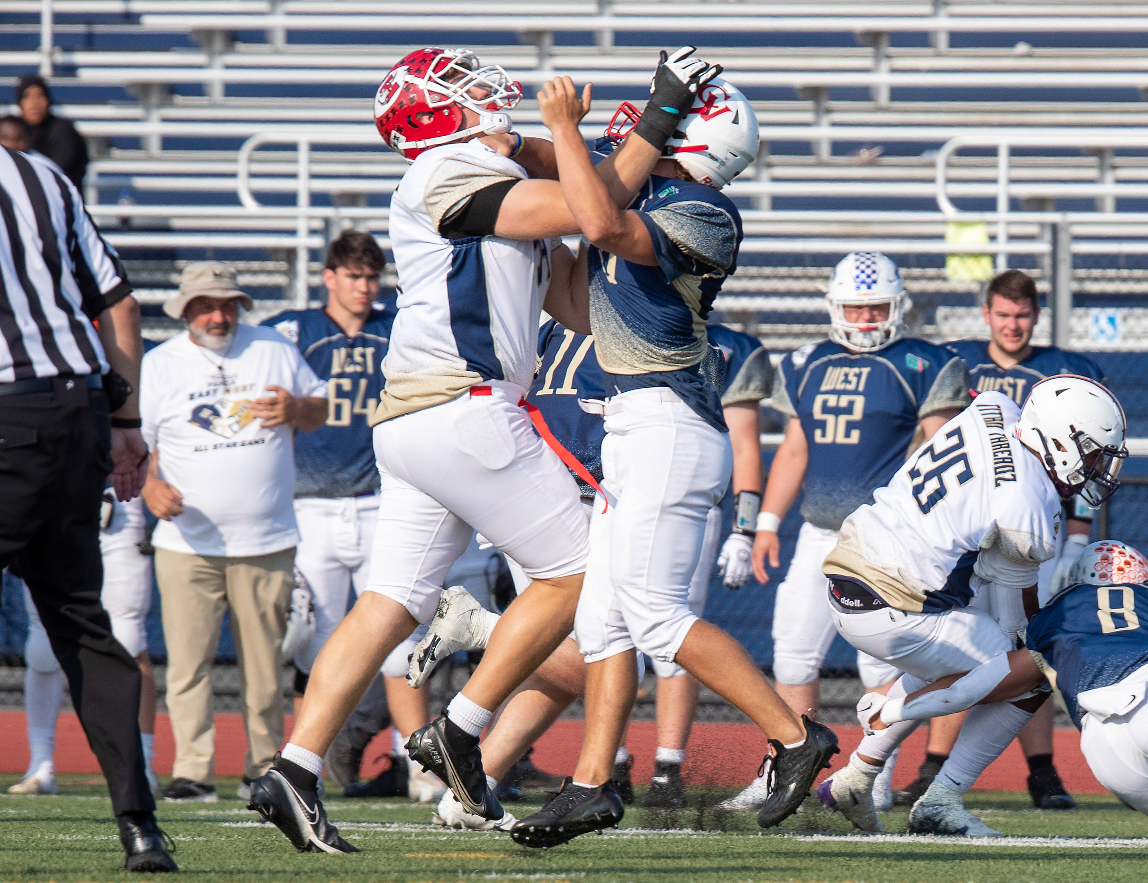 PSFCA East-West Large School All-Star football game - pennlive.com