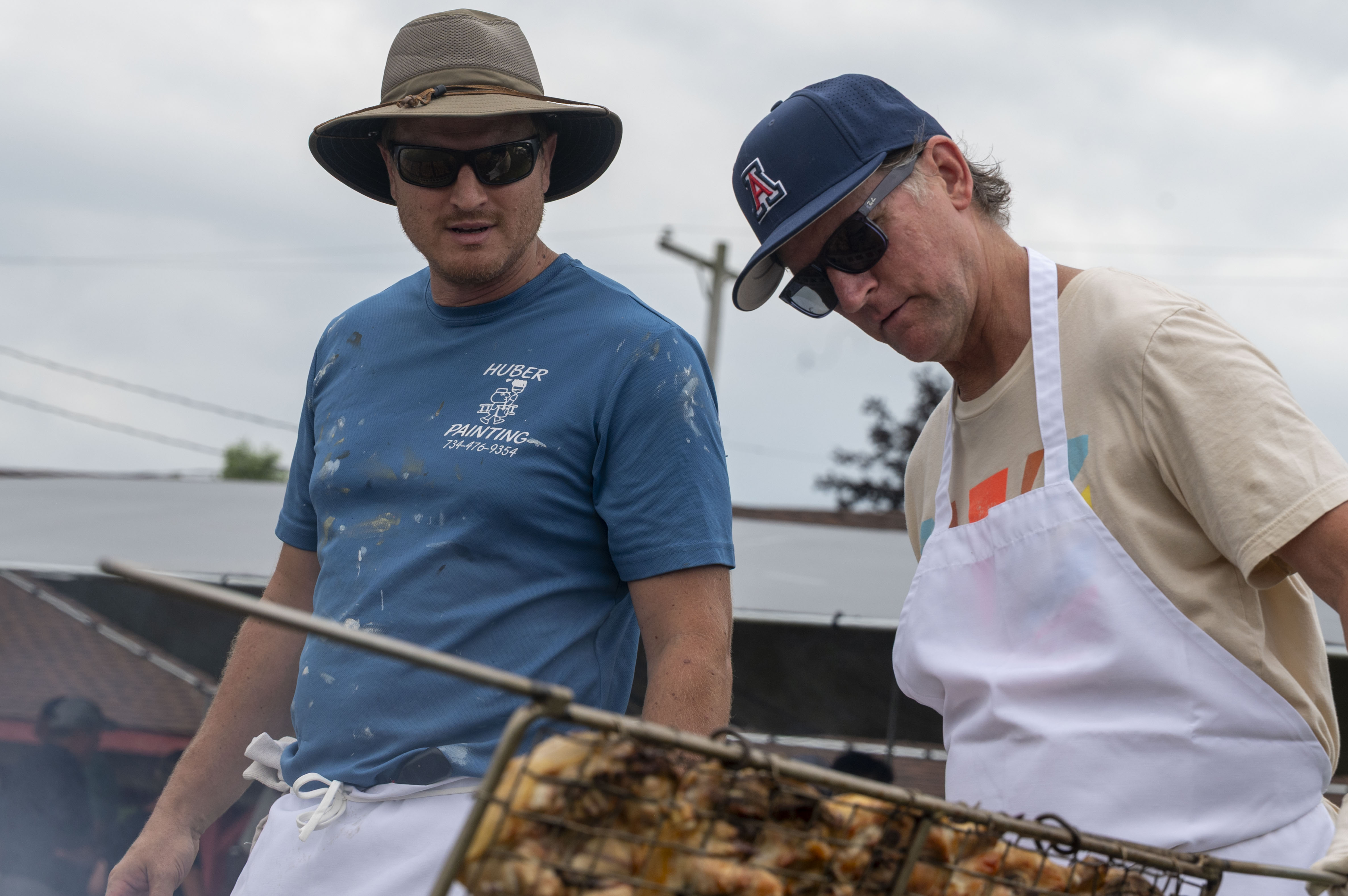 The 72nd Annual Manchester Chicken Broil serves an estimated 10,000 ...