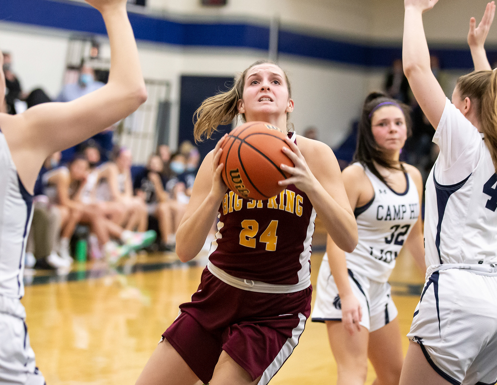 Big Spring defeats Camp Hill 51-11 in girls high school basketball ...