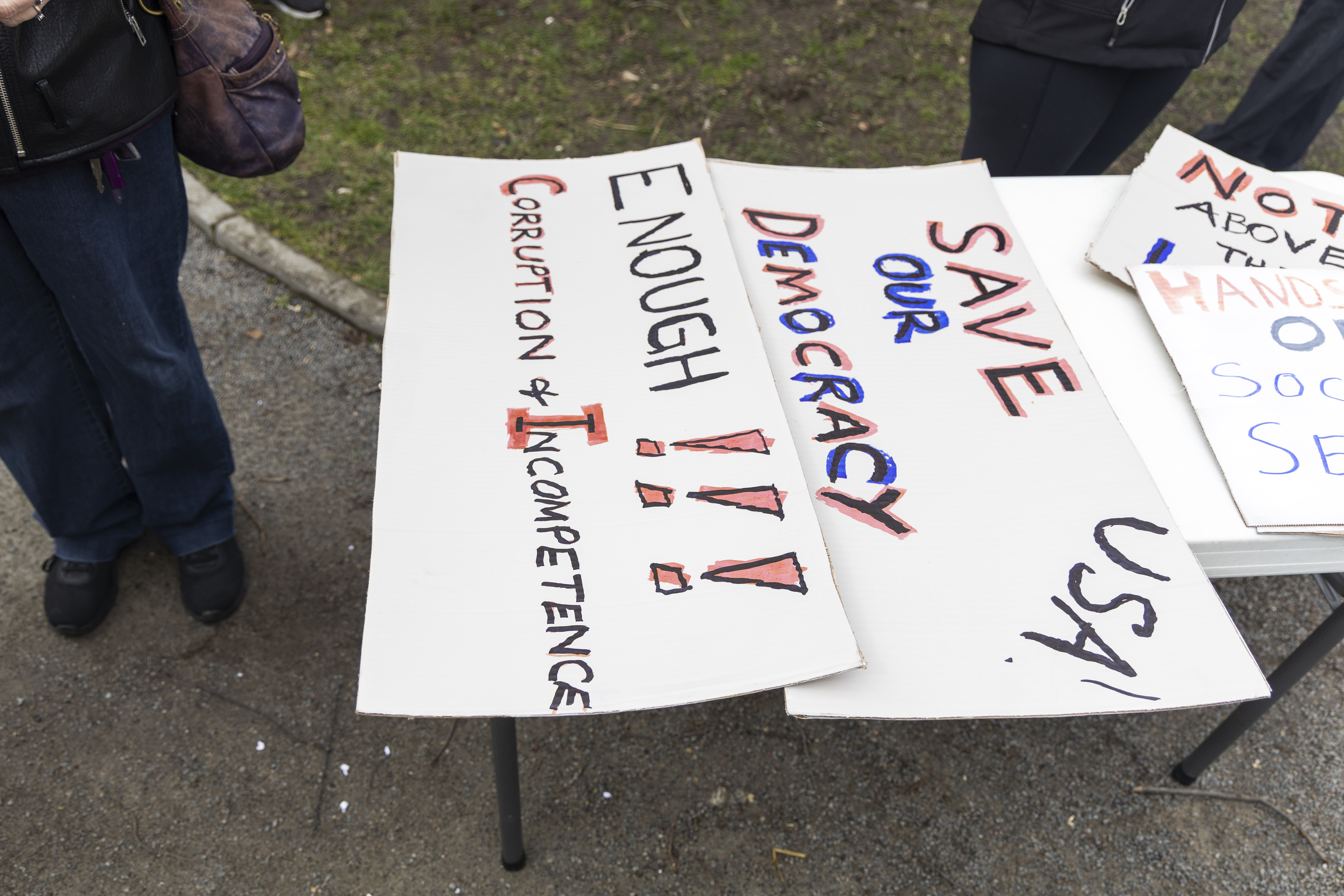 Thousands gather for Hands Off! protests across Michigan - mlive.com