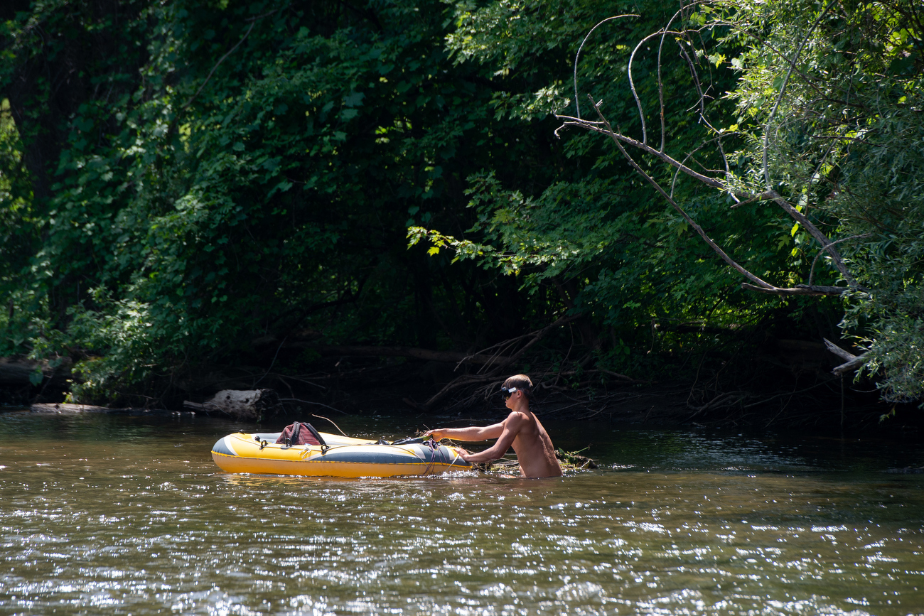 Dexter water polo player who made national team dives to clean Huron ...