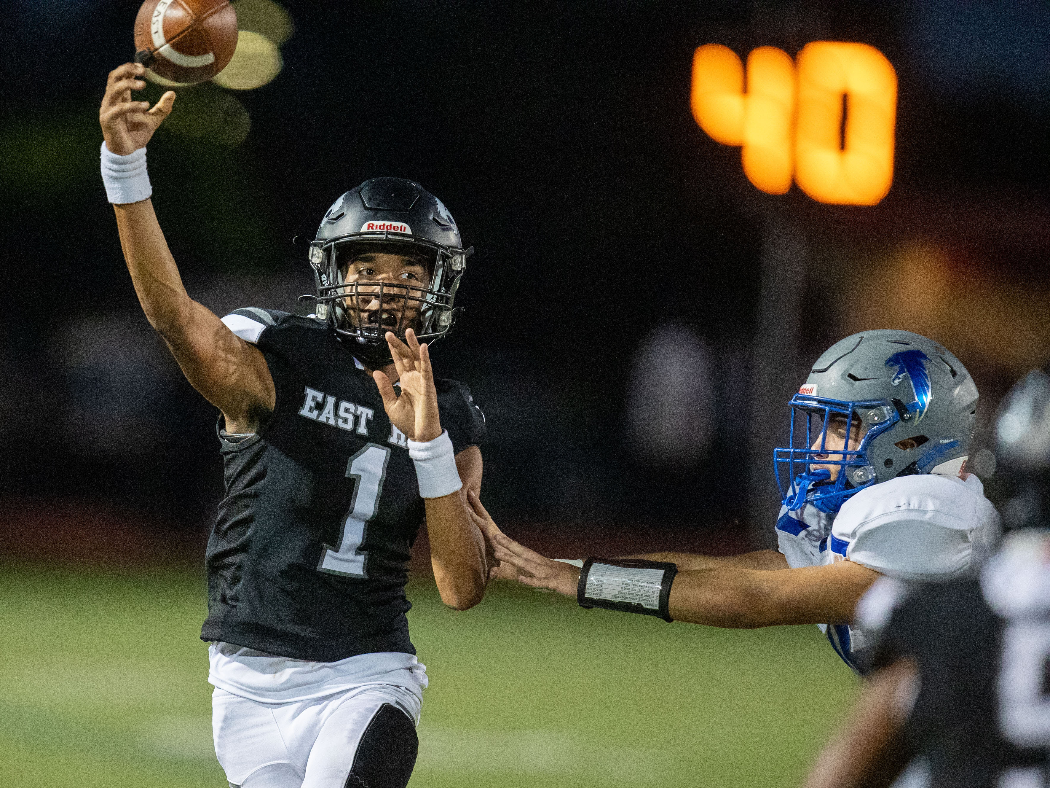 East falls to Cedar Crest 33-7 in Thursday night football - pennlive.com