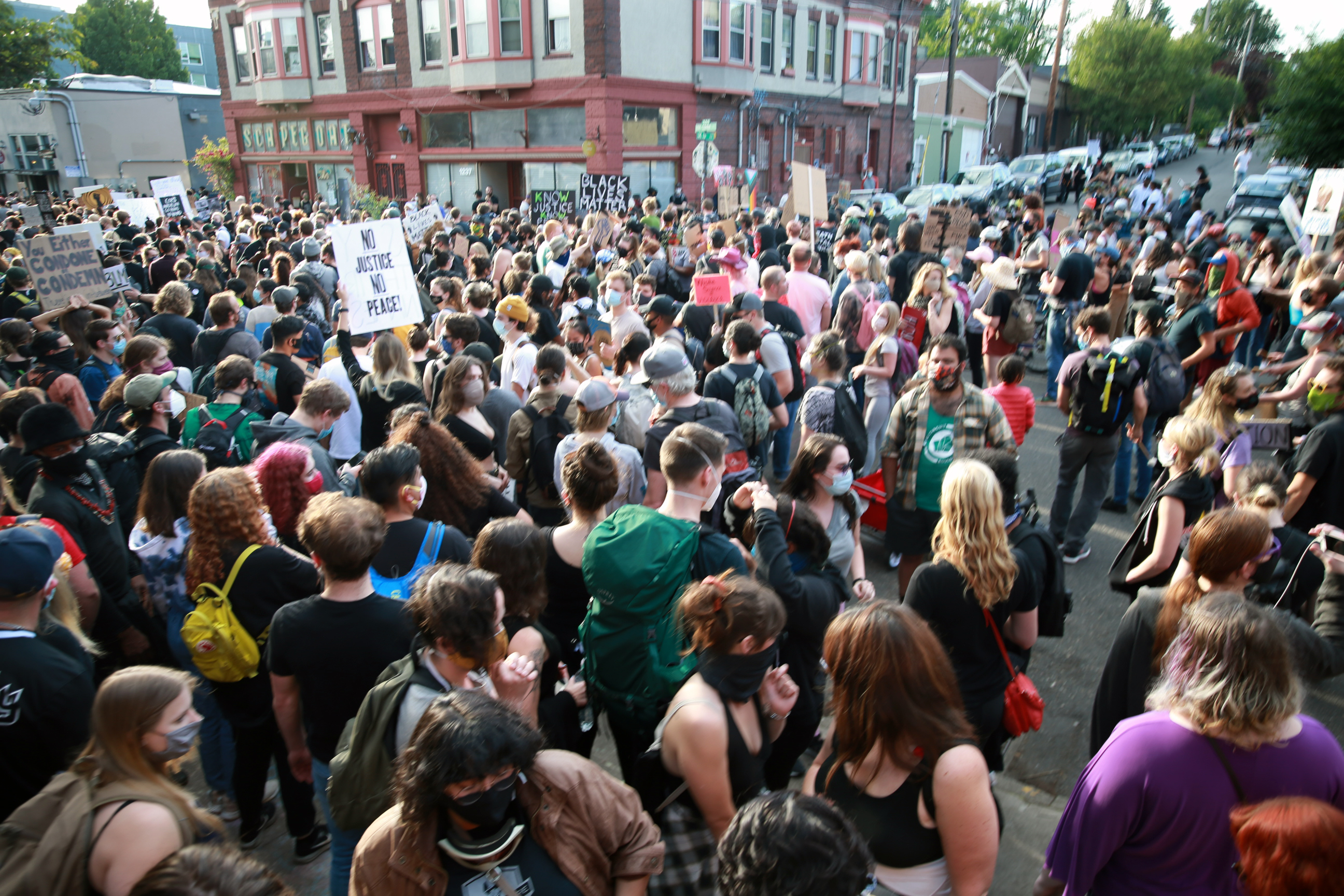 Portland protests on Wednesday, June 10, 2020 - oregonlive.com