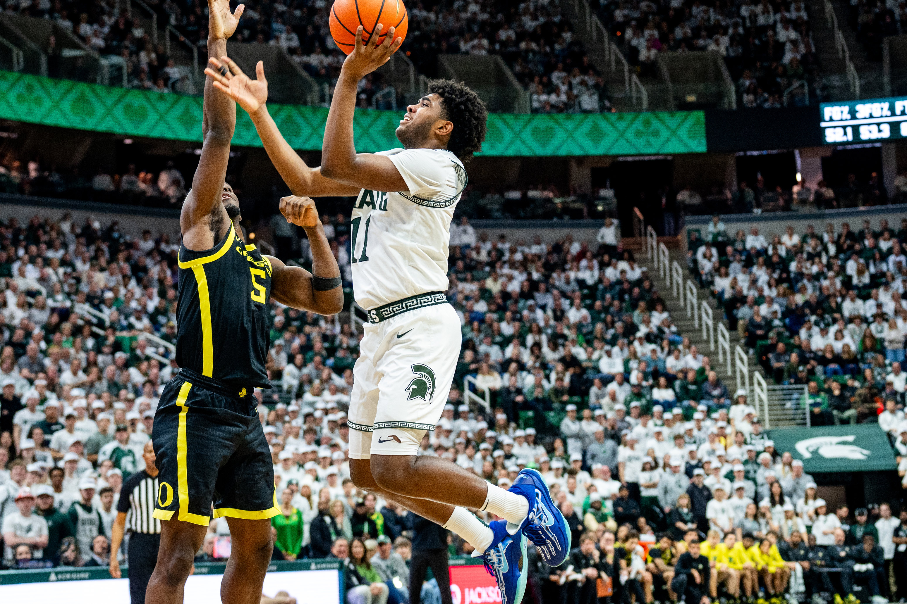 Michigan State produces epic second-half comeback to defeat Oregon in ...