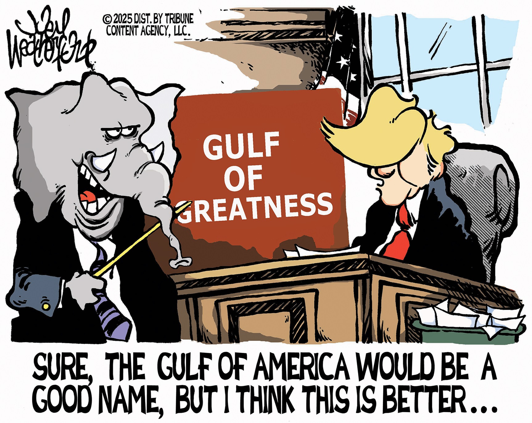 Editorial cartoons for Jan. 12, 2025 - cleveland.com