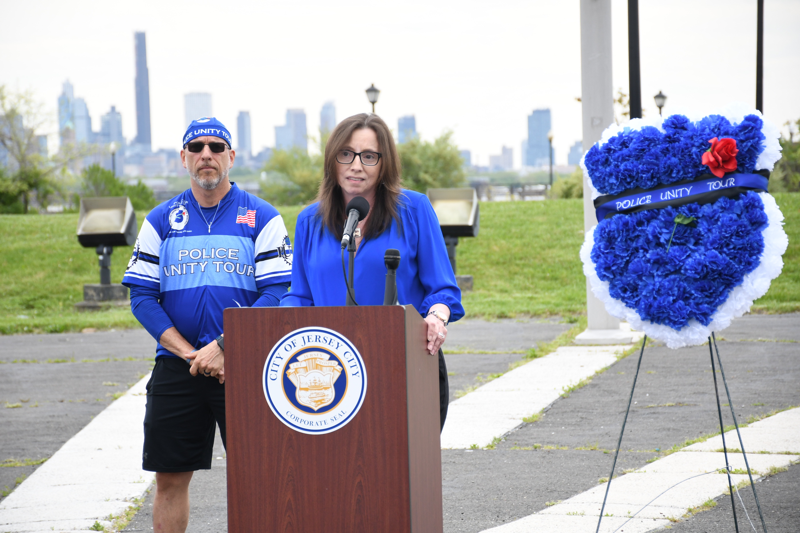 Jersey City Police Unity Tour sendoff event, May 9, 2023 - nj.com