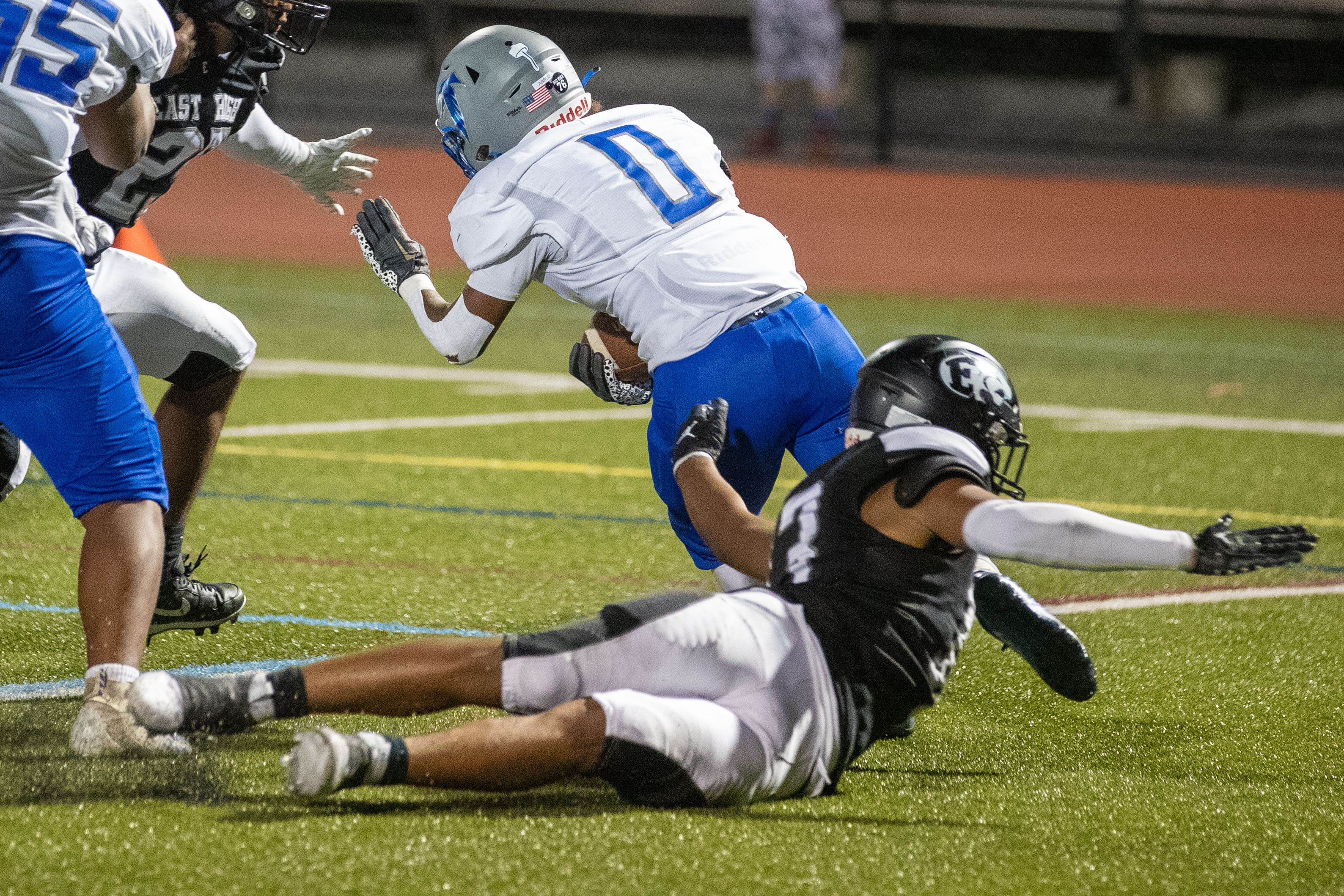 East falls to Cedar Crest 33-7 in Thursday night football - pennlive.com