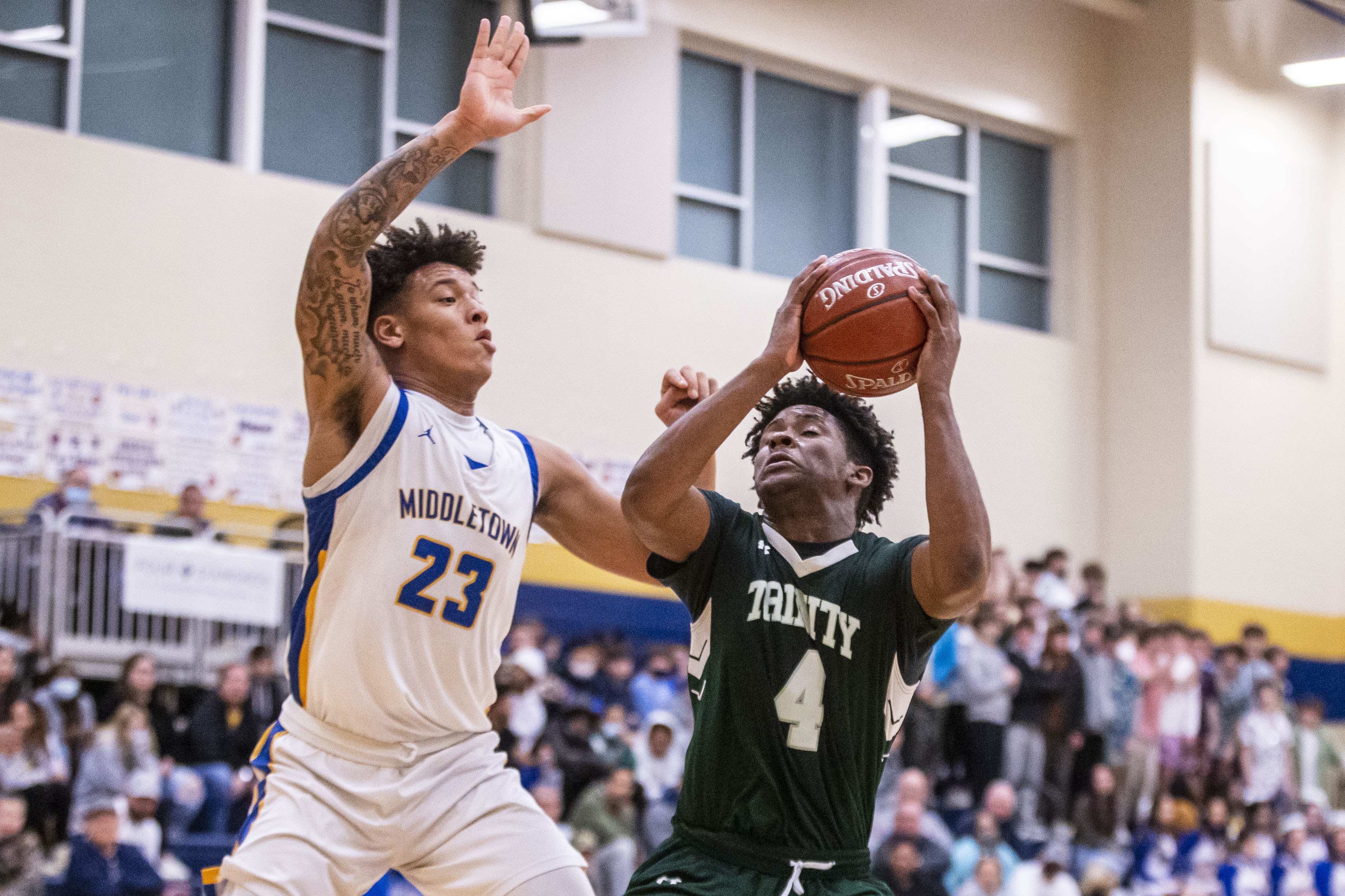 Trinity vs Middletown in boys high school basketball - pennlive.com