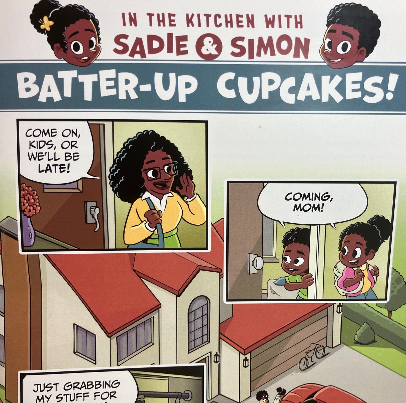 Personal chef creates unique educational culinary comic book