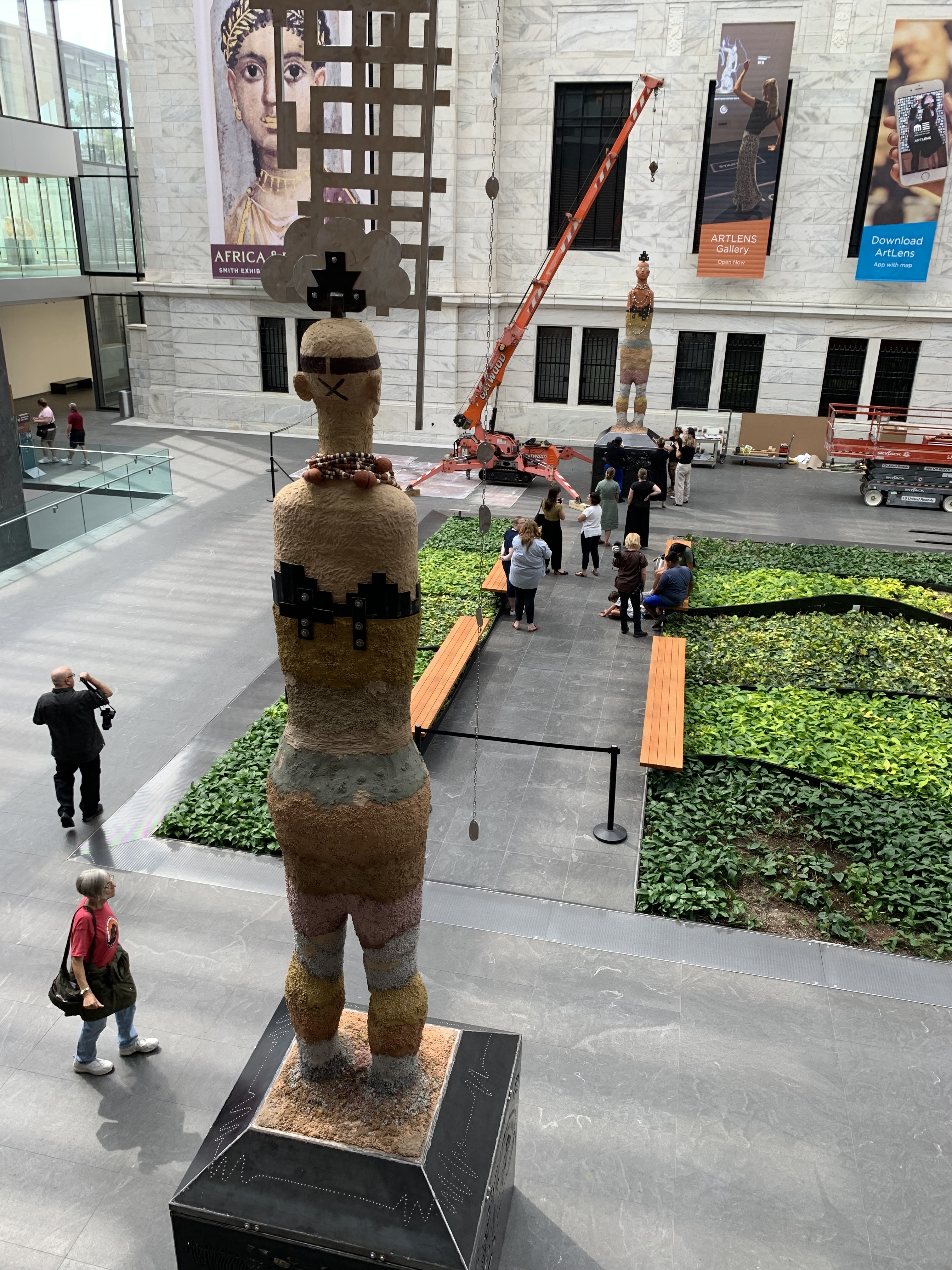 Rose B. Simpson sculptures come to Cleveland Museum of Art atrium ...