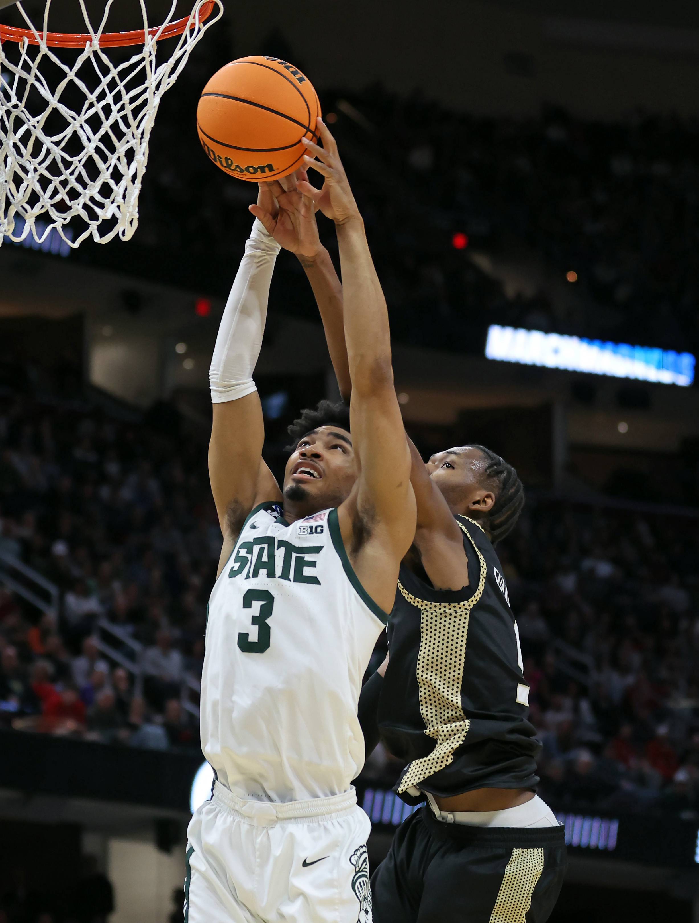 Michigan State Spartans vs. Bryant Bulldogs, first round, NCAA ...