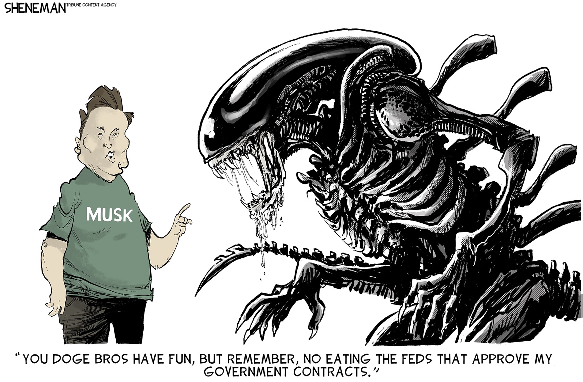 Editorial cartoons for March 9, 2025 - oregonlive.com