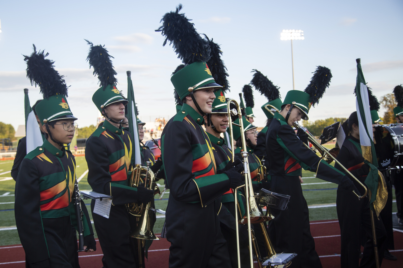 Marching bands take spotlight at halftime of Michigan football games ...