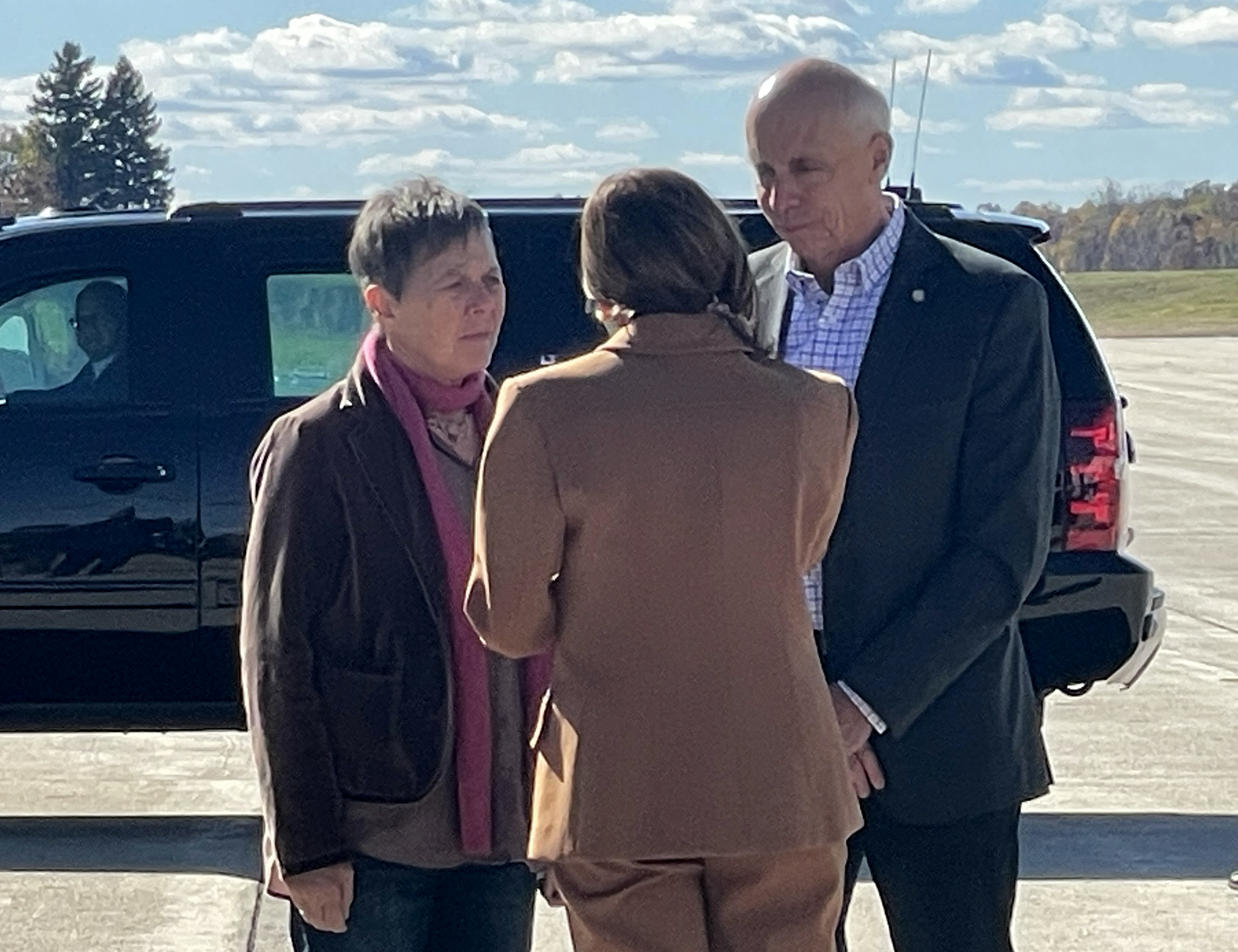 Behind the scenes of Kamala Harris' arrival to Kalamazoo - mlive.com