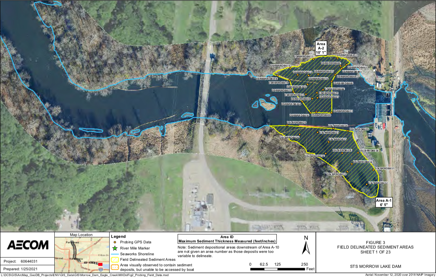 Maps show huge Morrow Lake sediment deposits in Kalamazoo River - mlive.com