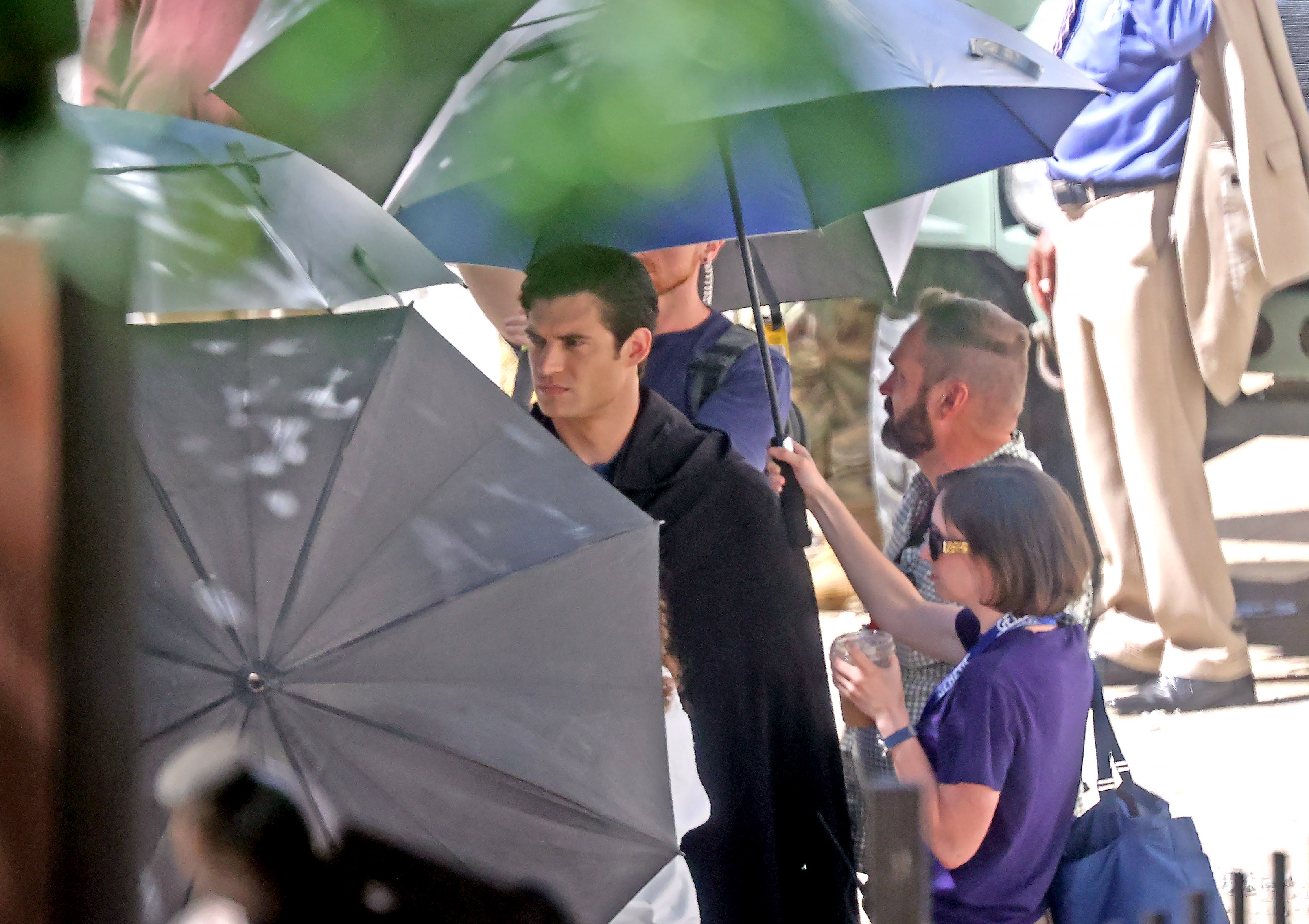 Filming begins on set of Superman in downtown Cleveland, June 24, 2024 ...