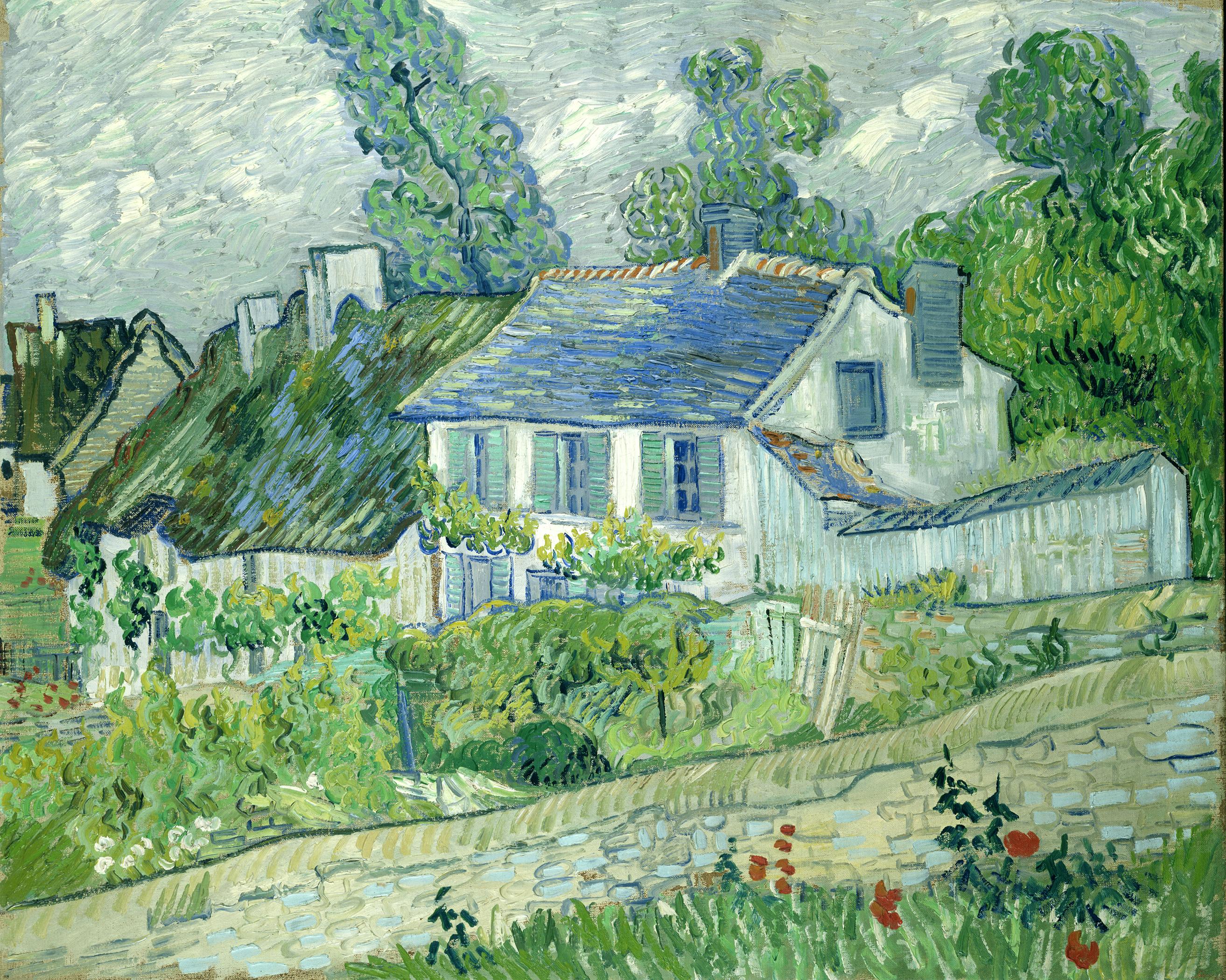 Using real paintings by Vincent Van Gogh and his contemporaries, the ...