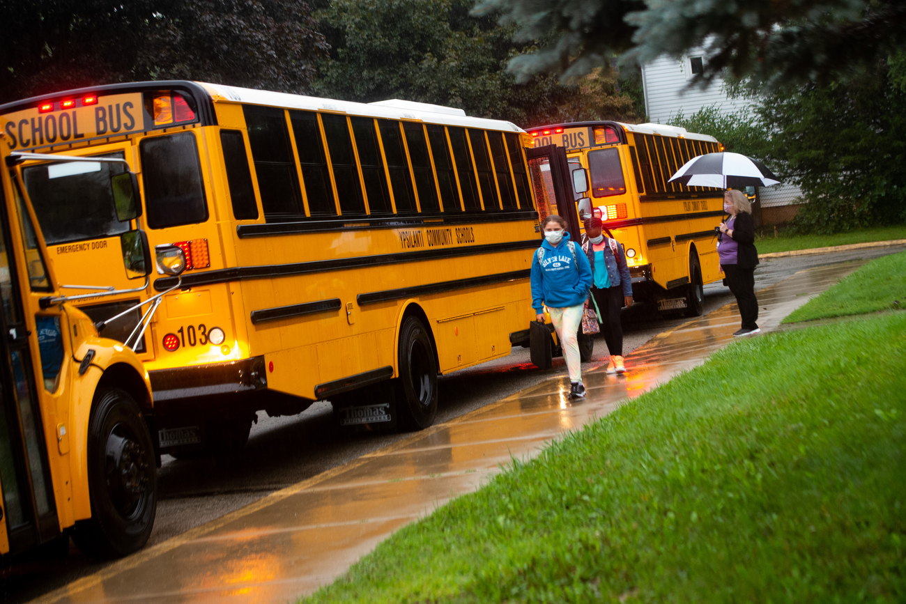 First Day Of Ypsilanti Community Schools At Estabrook Elementary