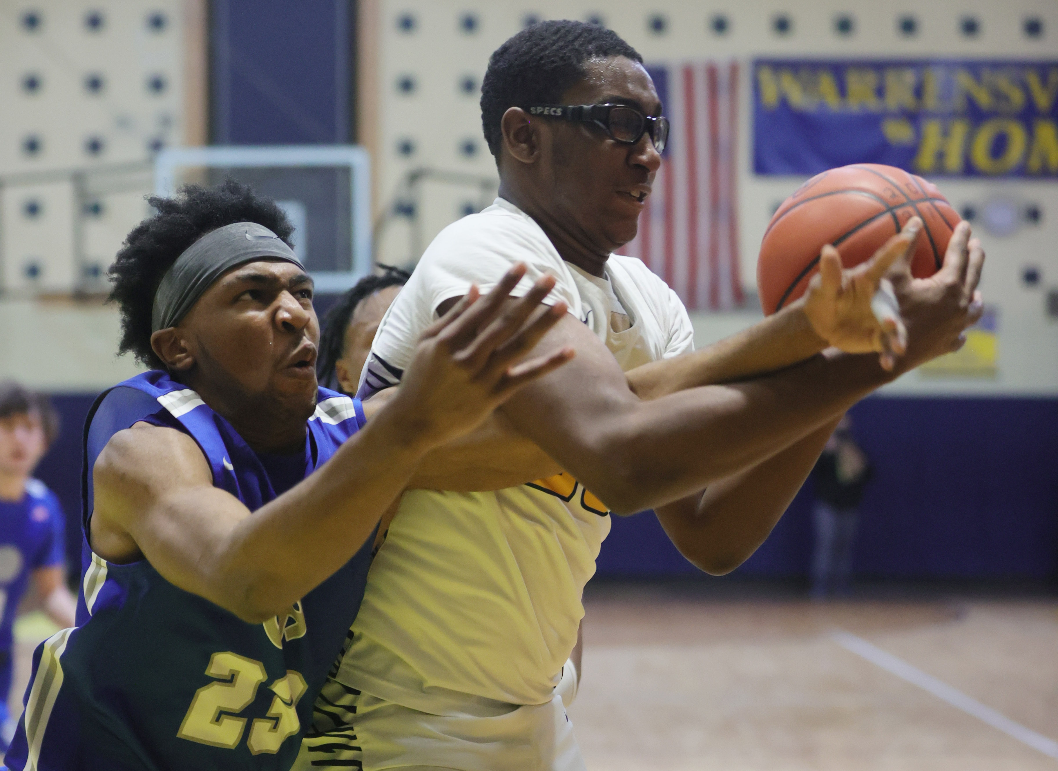 Gilmour Academy vs. Warrensville Heights boys basketball playoff, March ...
