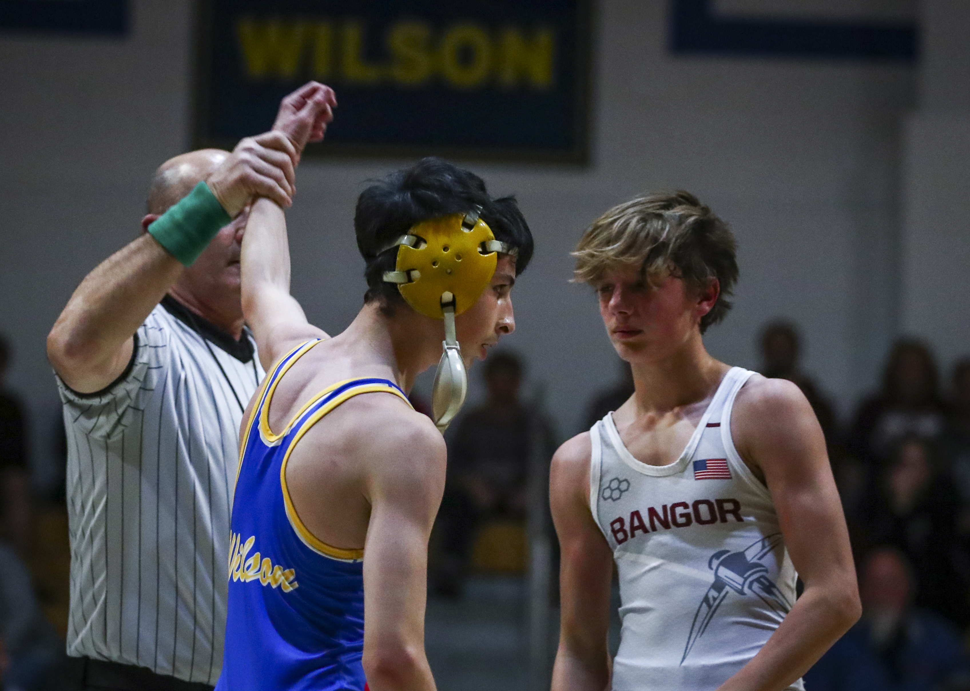 Wilson wrestling hosts Bangor on Dec. 20, 2022 - lehighvalleylive.com