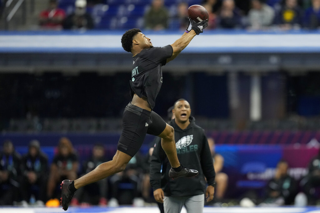 Cincinnati cornerback Coby Bryant picked by the Seattle Seahawks, April ...