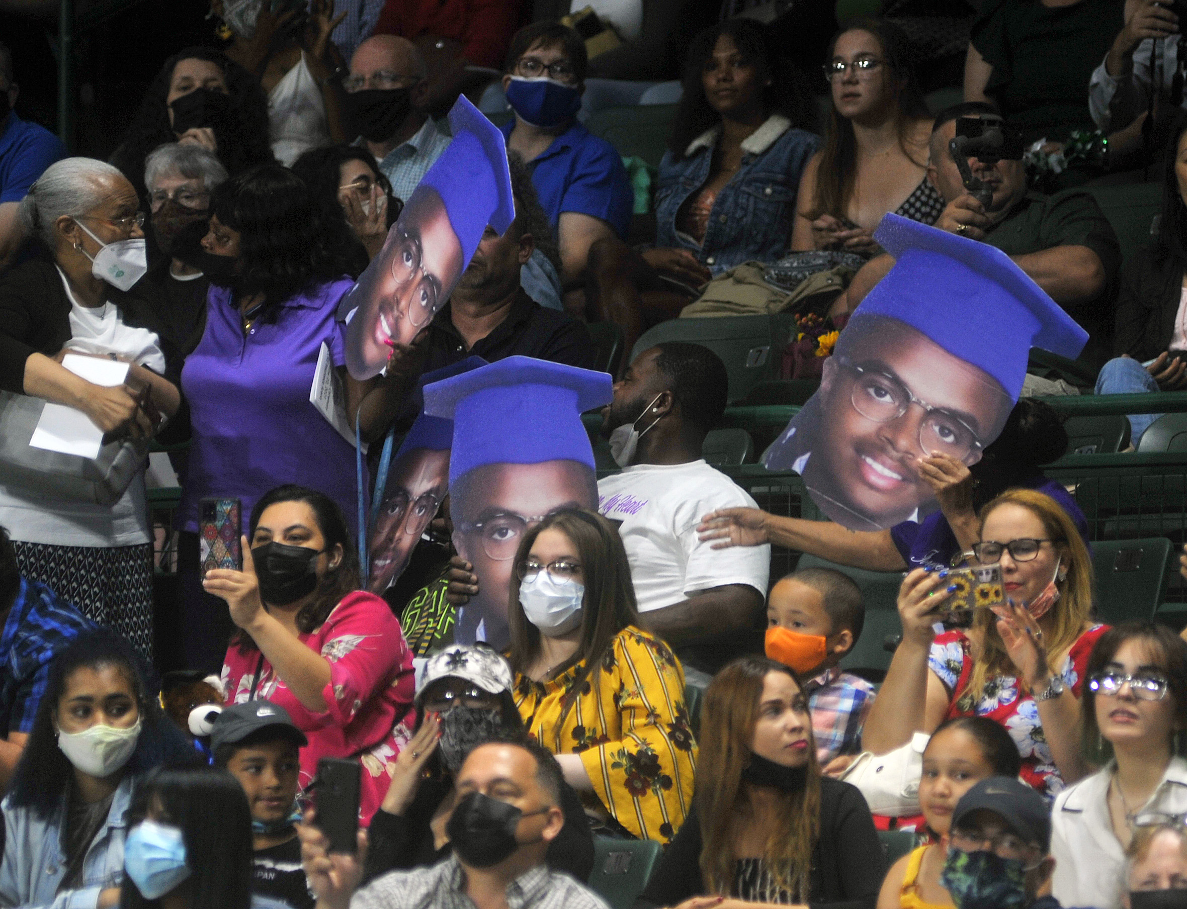 Ewing High School Graduation at the Cure Insurance Arena in Trenton N.J ...