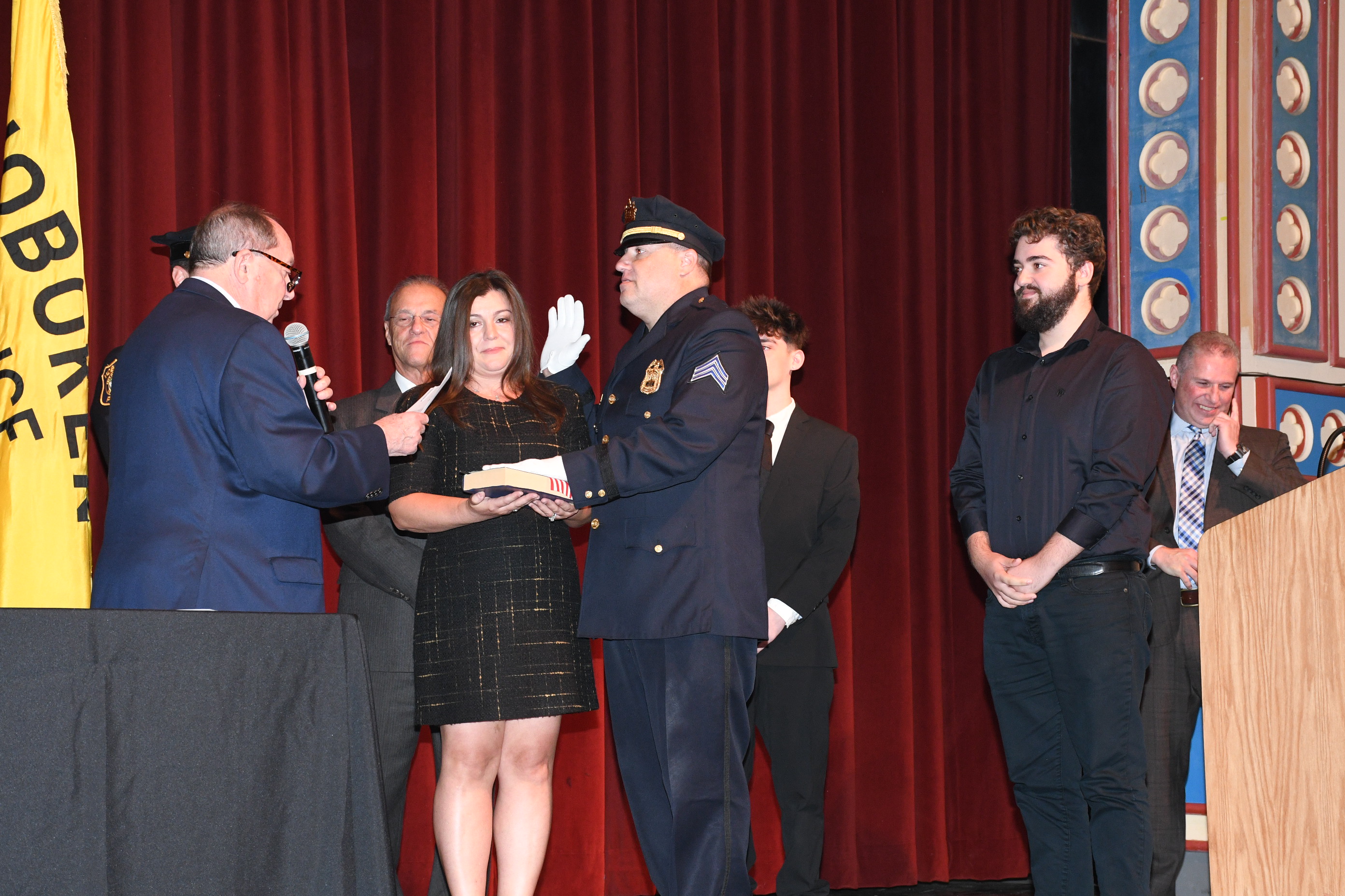 Hoboken police department promotions, Oct. 15, 2024 - nj.com