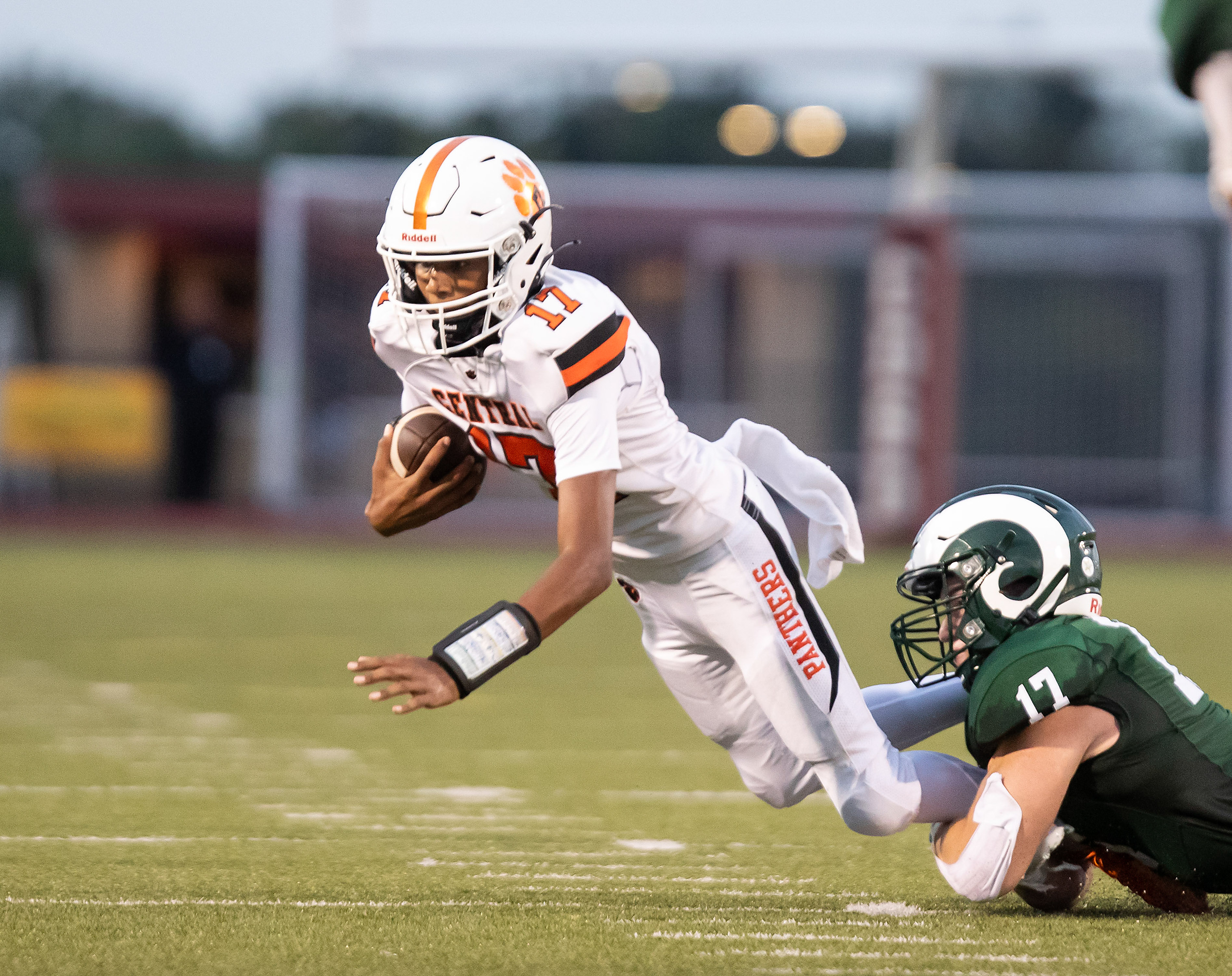 Central York defeats Central Dauphin 45-35 in high school football ...