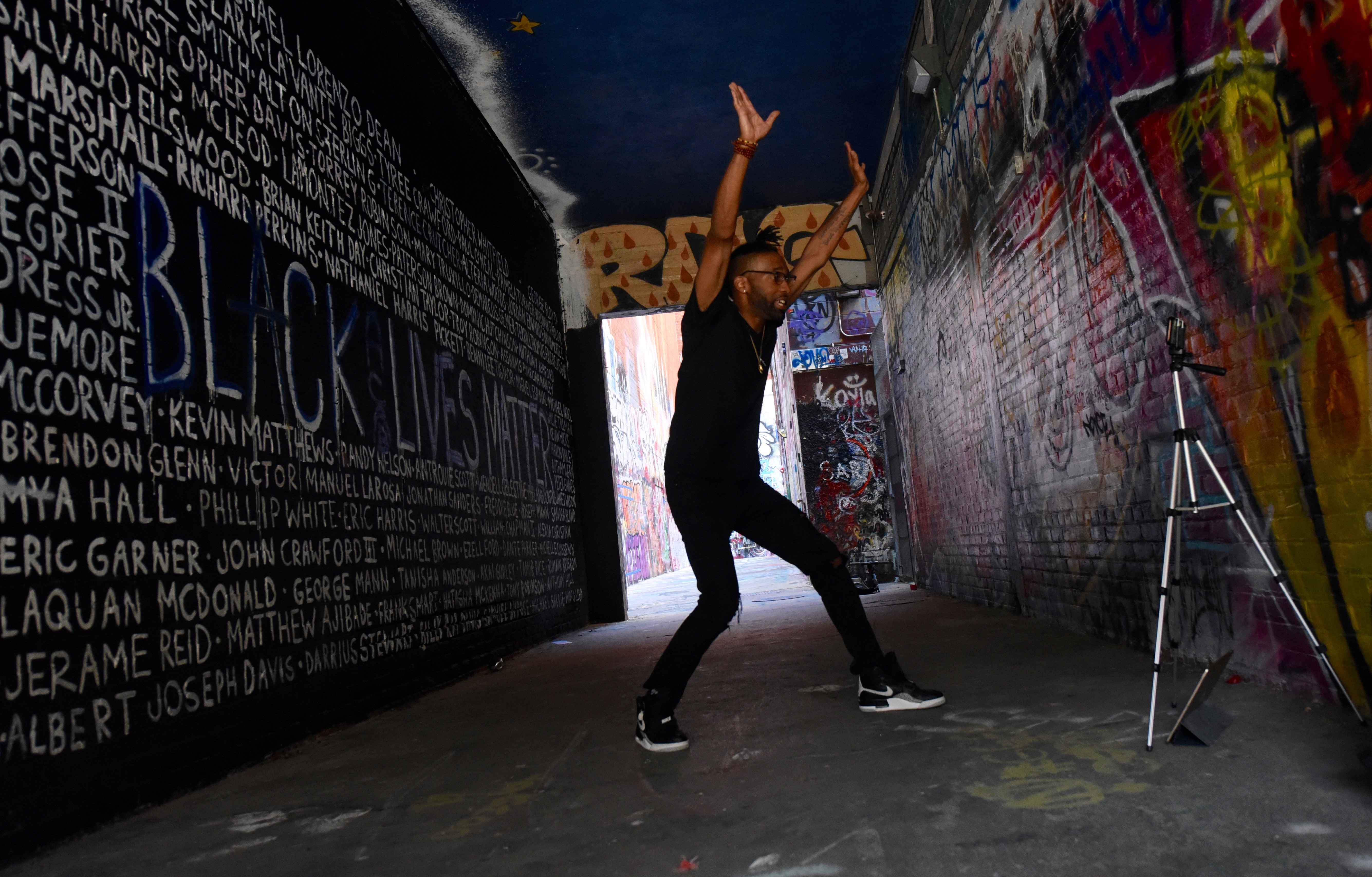 Ann Arbor rapper Kyle James shoots 'Bloodshed Into Lemonade' music ...