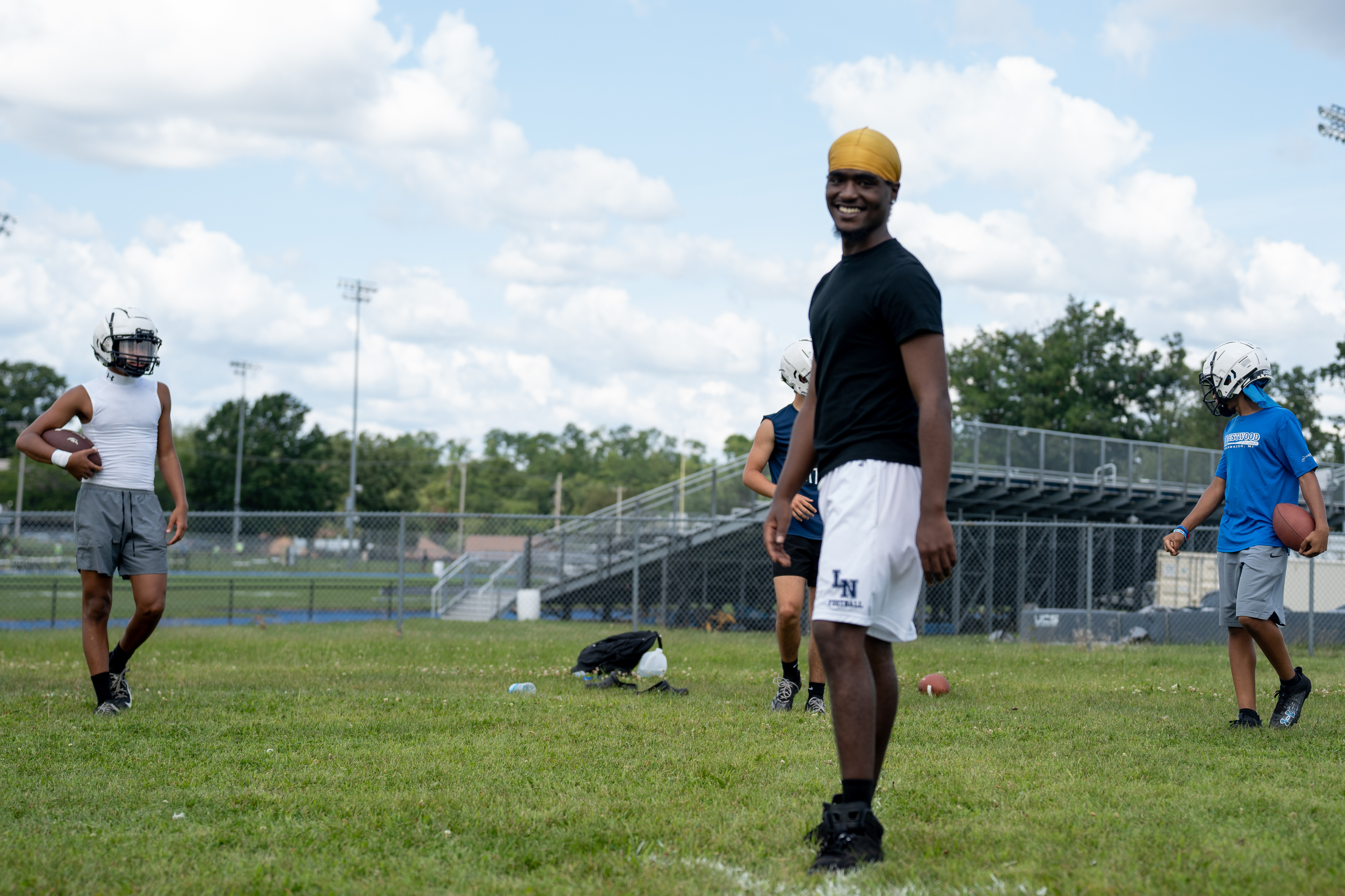Loy Norrix kicks off football season with first practice - mlive.com