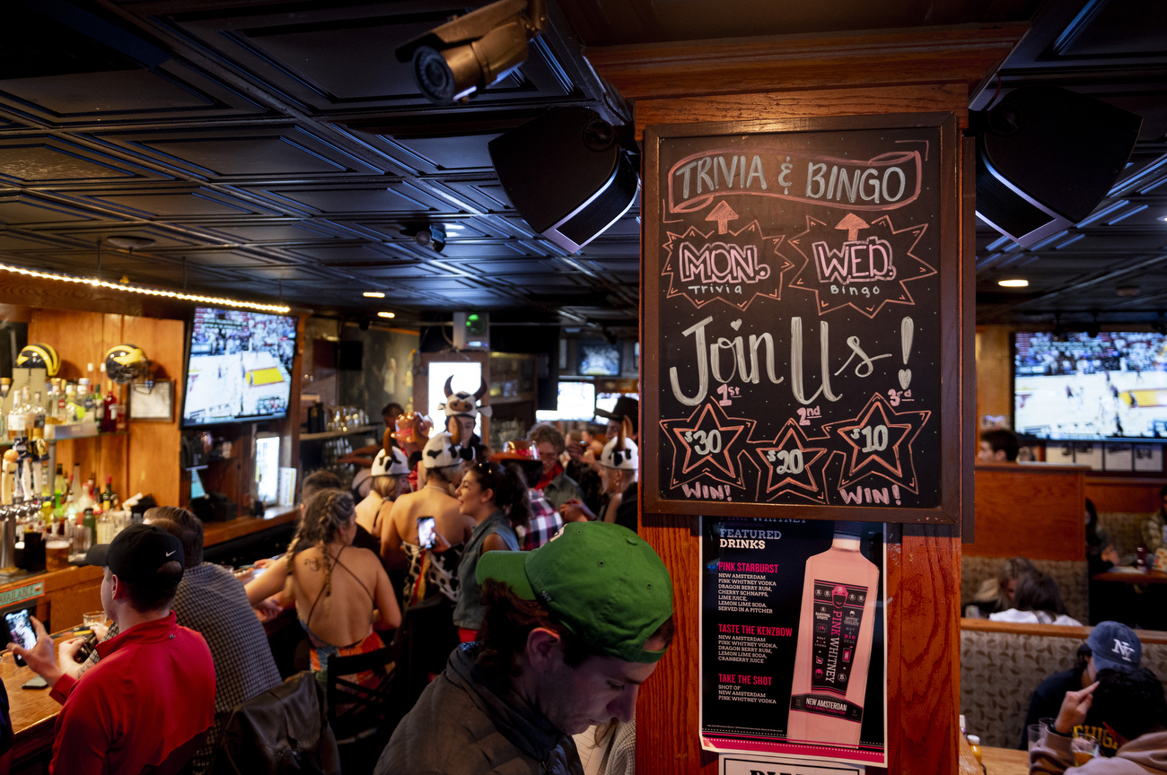 Joshua Bosman hosts trivia at the Brown Jug - mlive.com