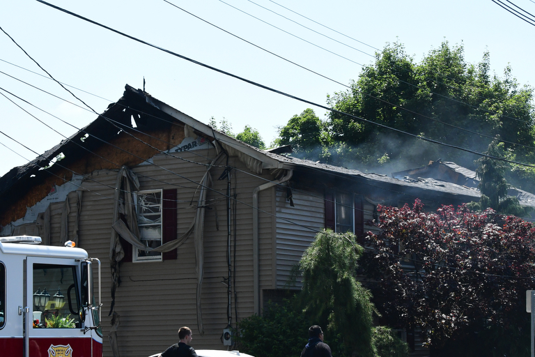 Hackettstown home gutted in afternoon fire - nj.com