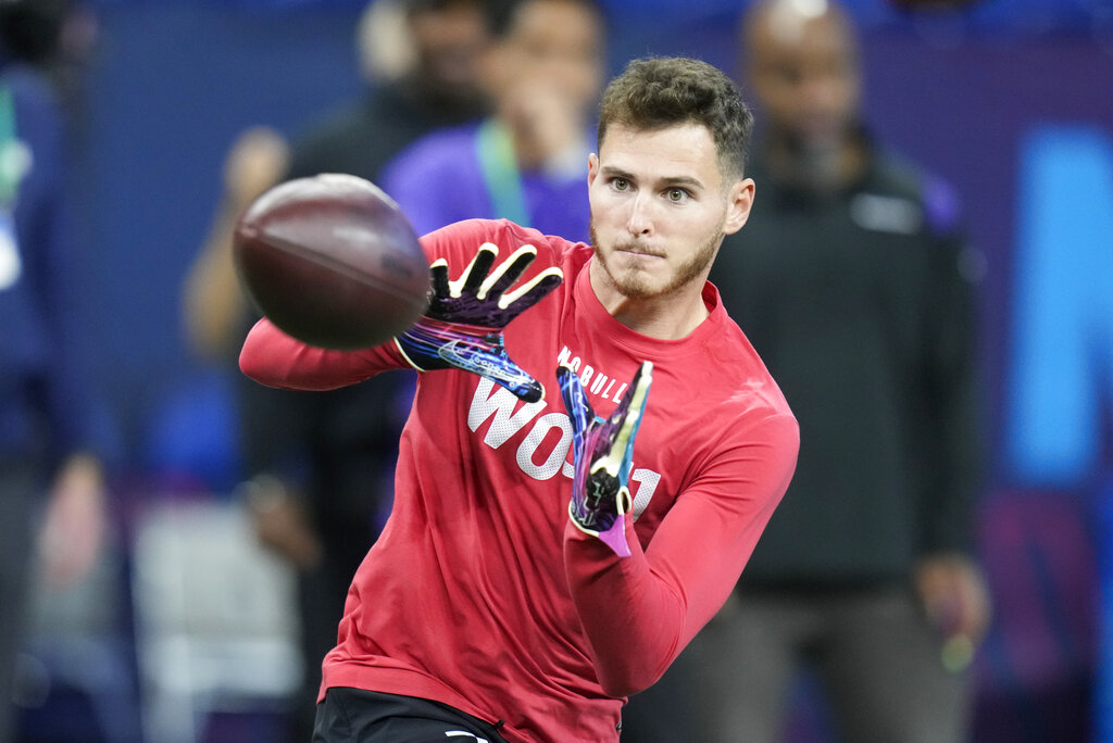 Cincinnati Bengals select WR Charlie Jones, Purdue, for their 131st ...